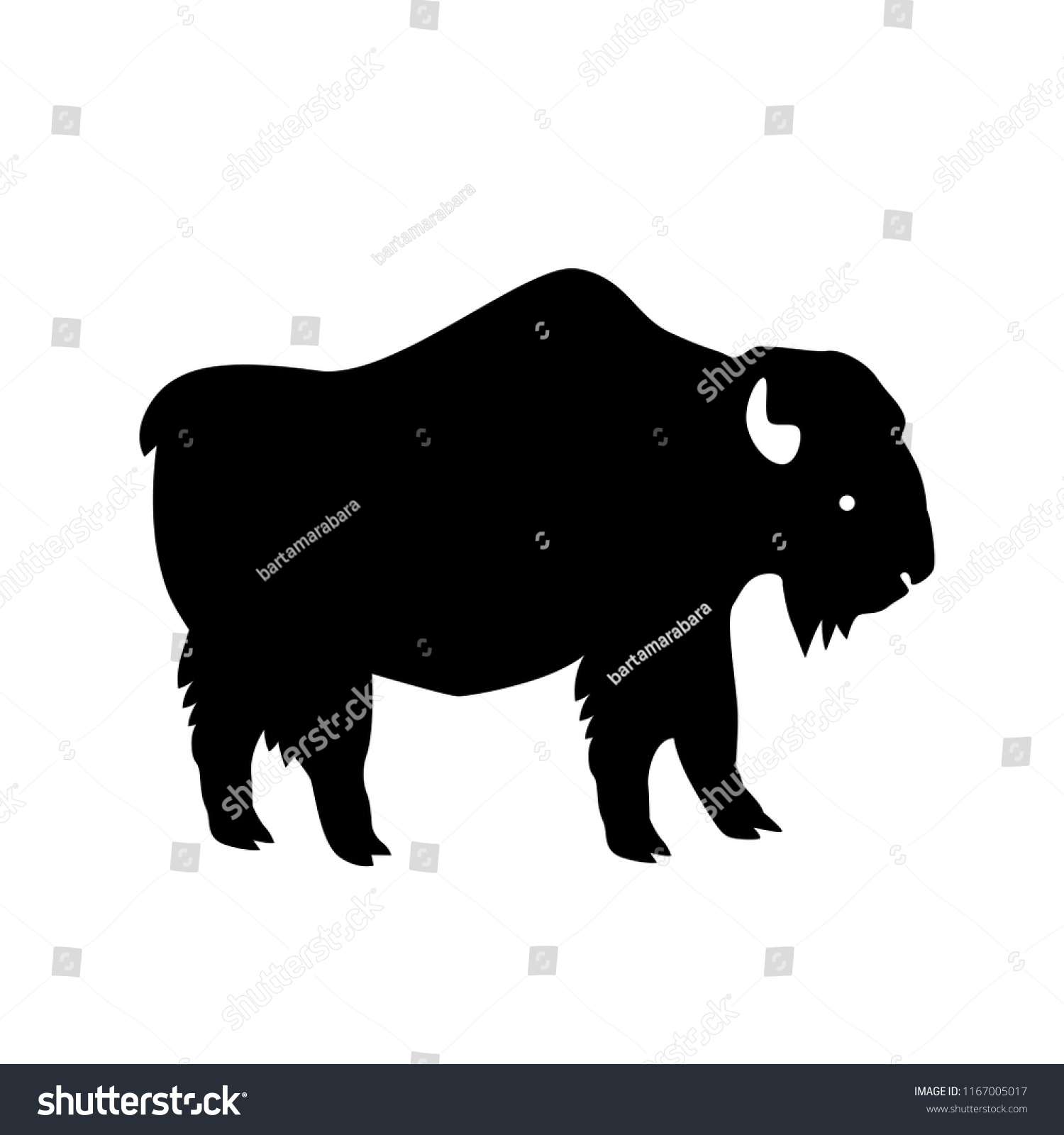 Black Ox Silhouette Vector Shadow Laser: เวกเตอร์สต็อก (ปลอดค่า ...