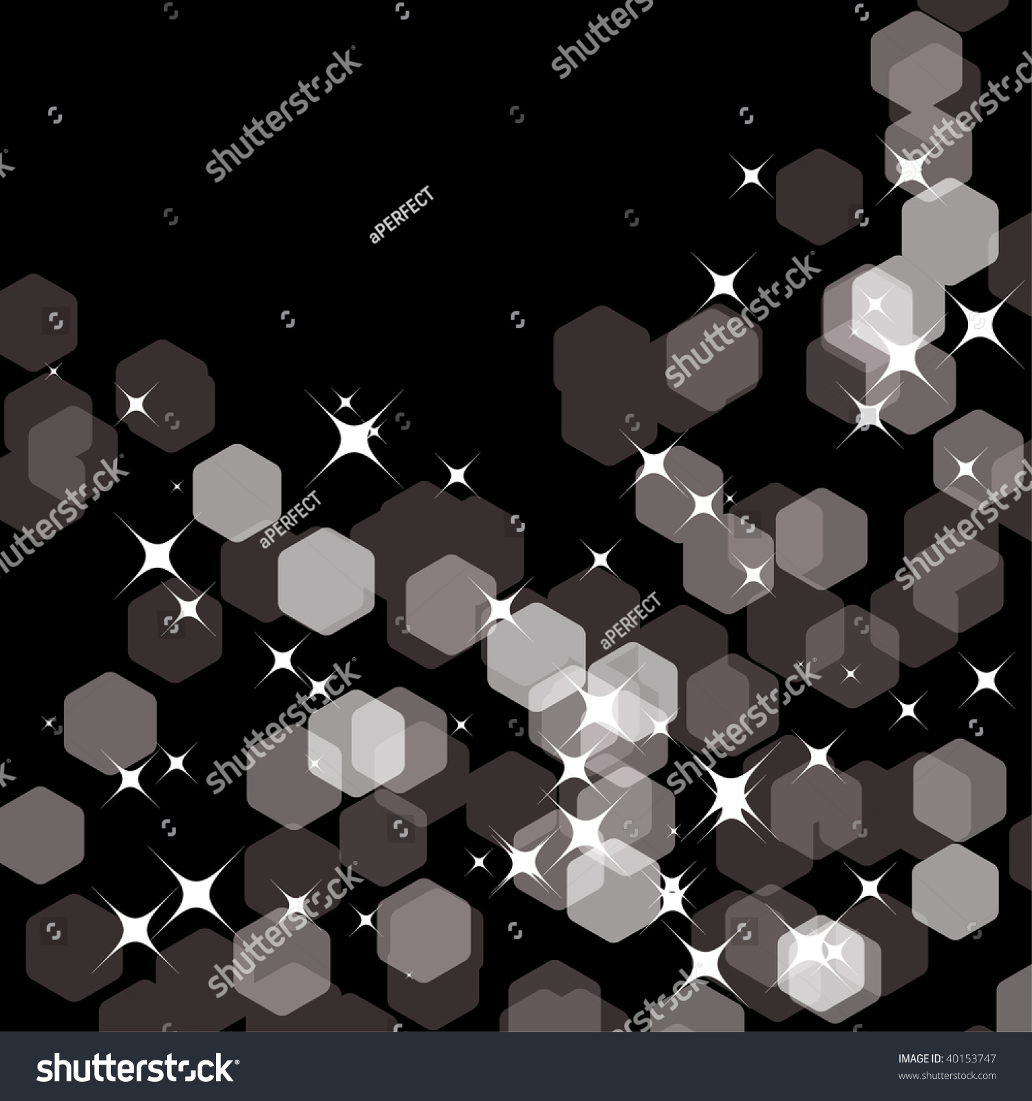 Black Party Background Stock Vector (Royalty Free) 40153747