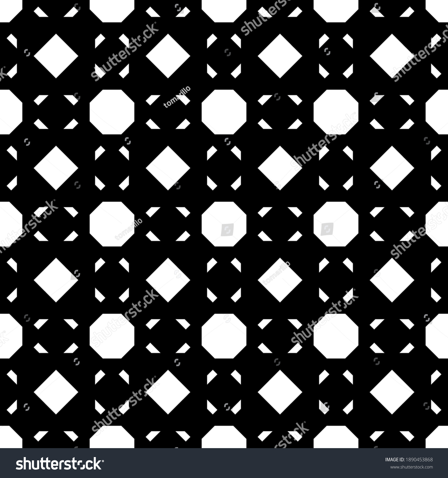 Black Pattern White Background Modern Style Stock Vector (Royalty Free ...