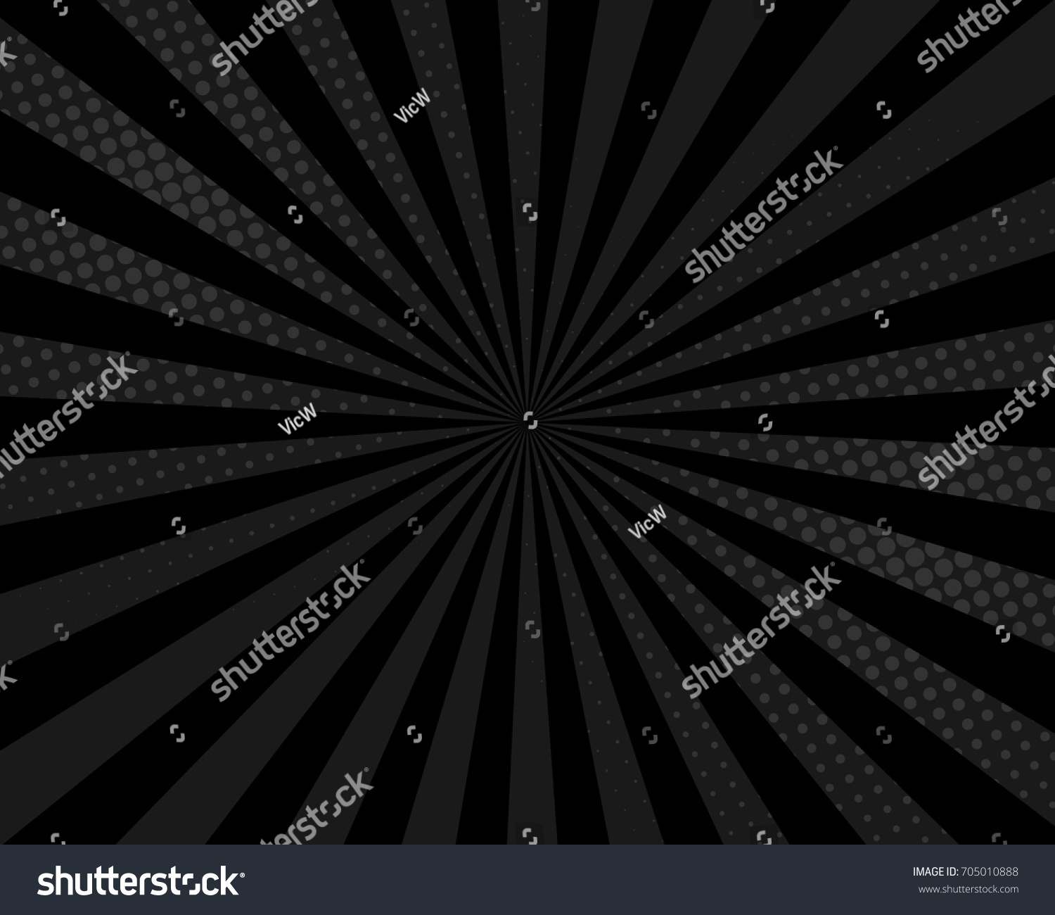 Black Pop Art Comic Background Vector Stock-vektor (royaltyfri ...