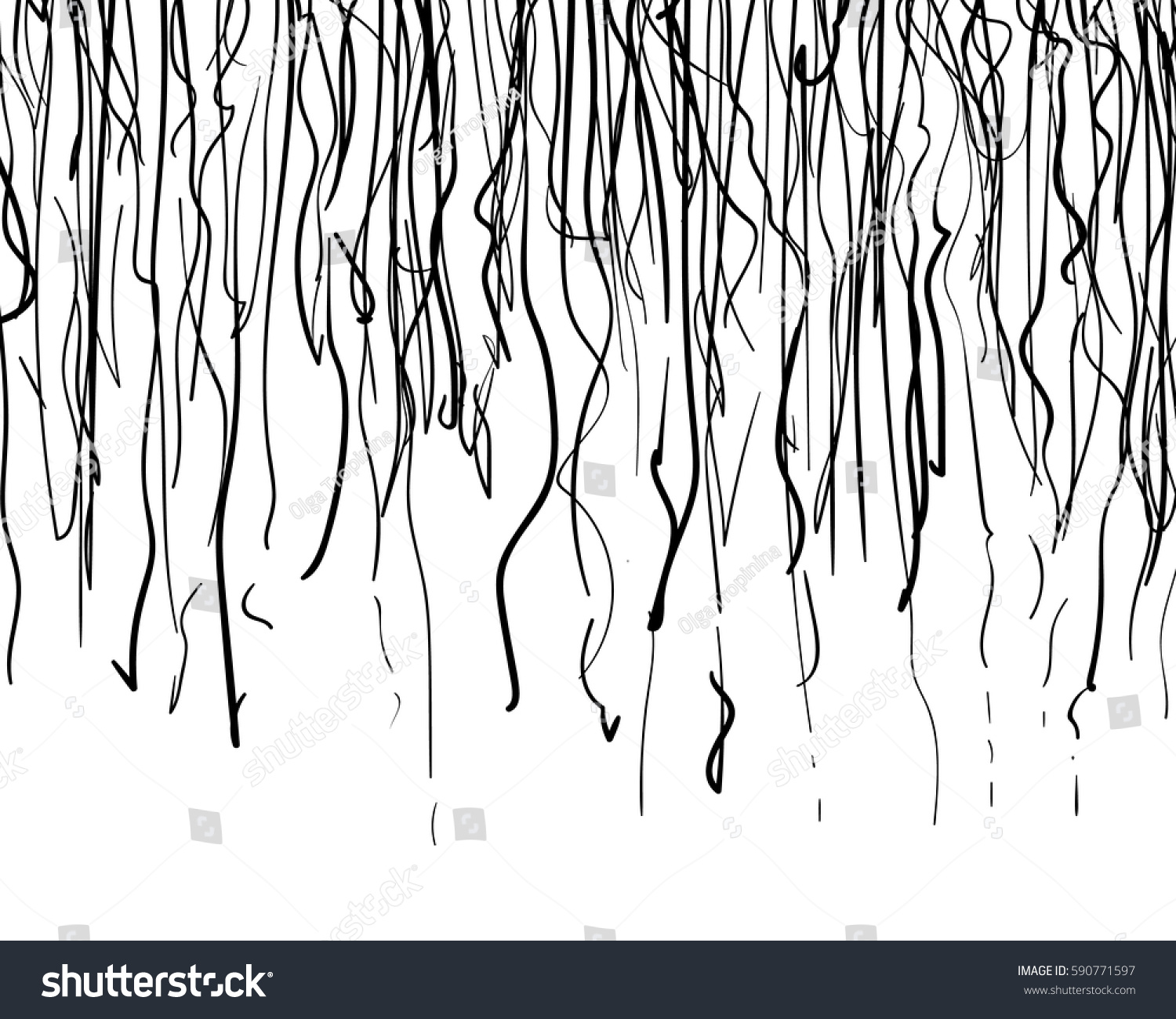 Black Scribble Background Blank Space Bottom Stock Vector (Royalty Free ...