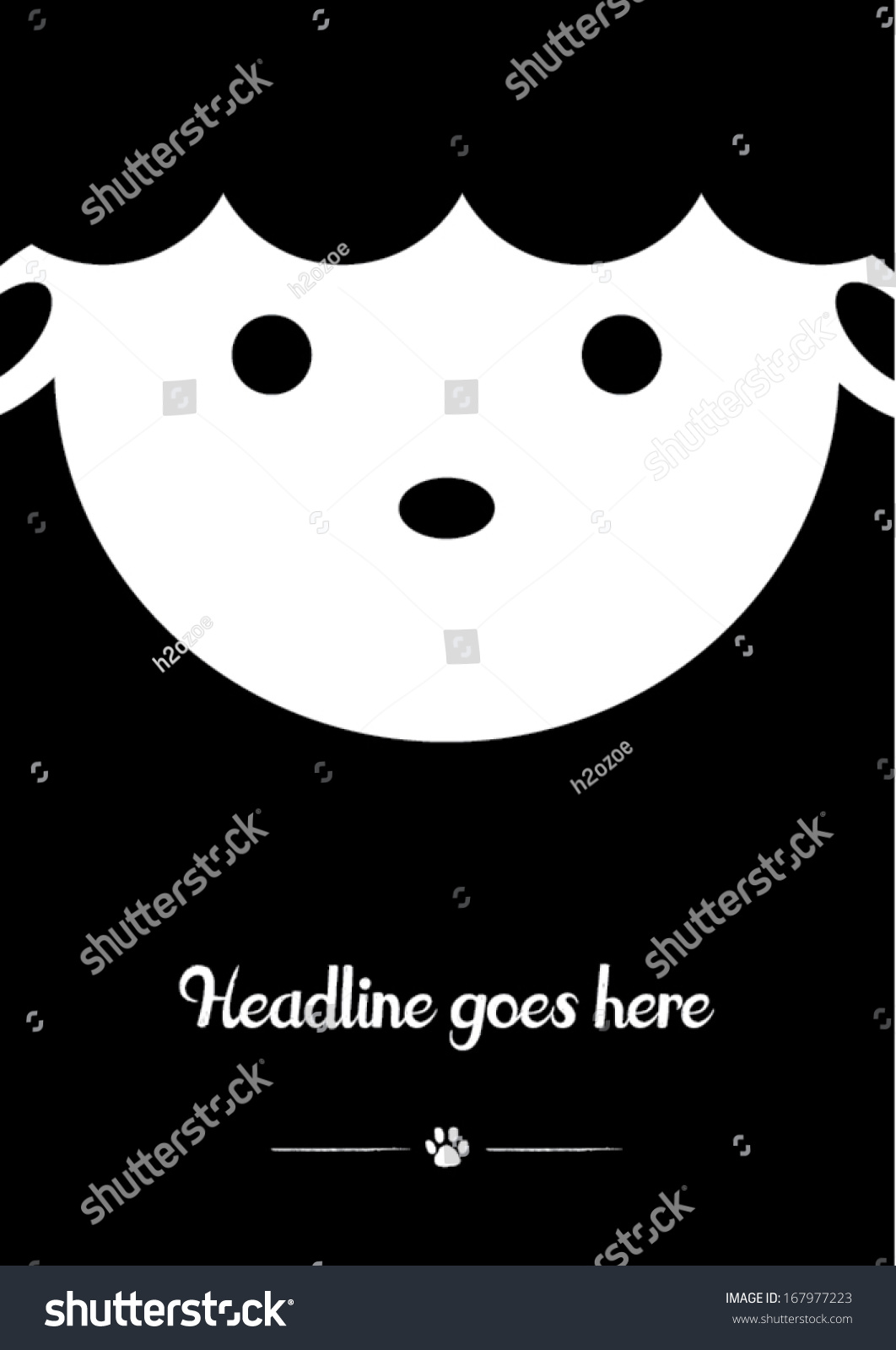 Black Sheep Vector Poster Design Template Stock Vector (Royalty Free ...