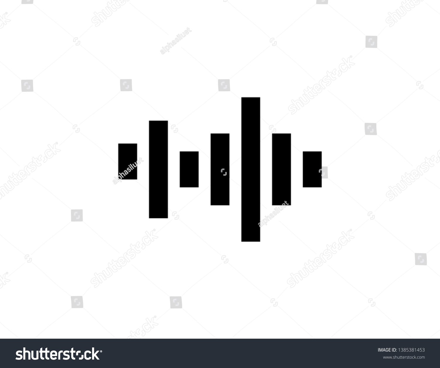 Black Sound Wave Background Vector Illustration: เวกเตอร์สต็อก (ปลอดค่า ...