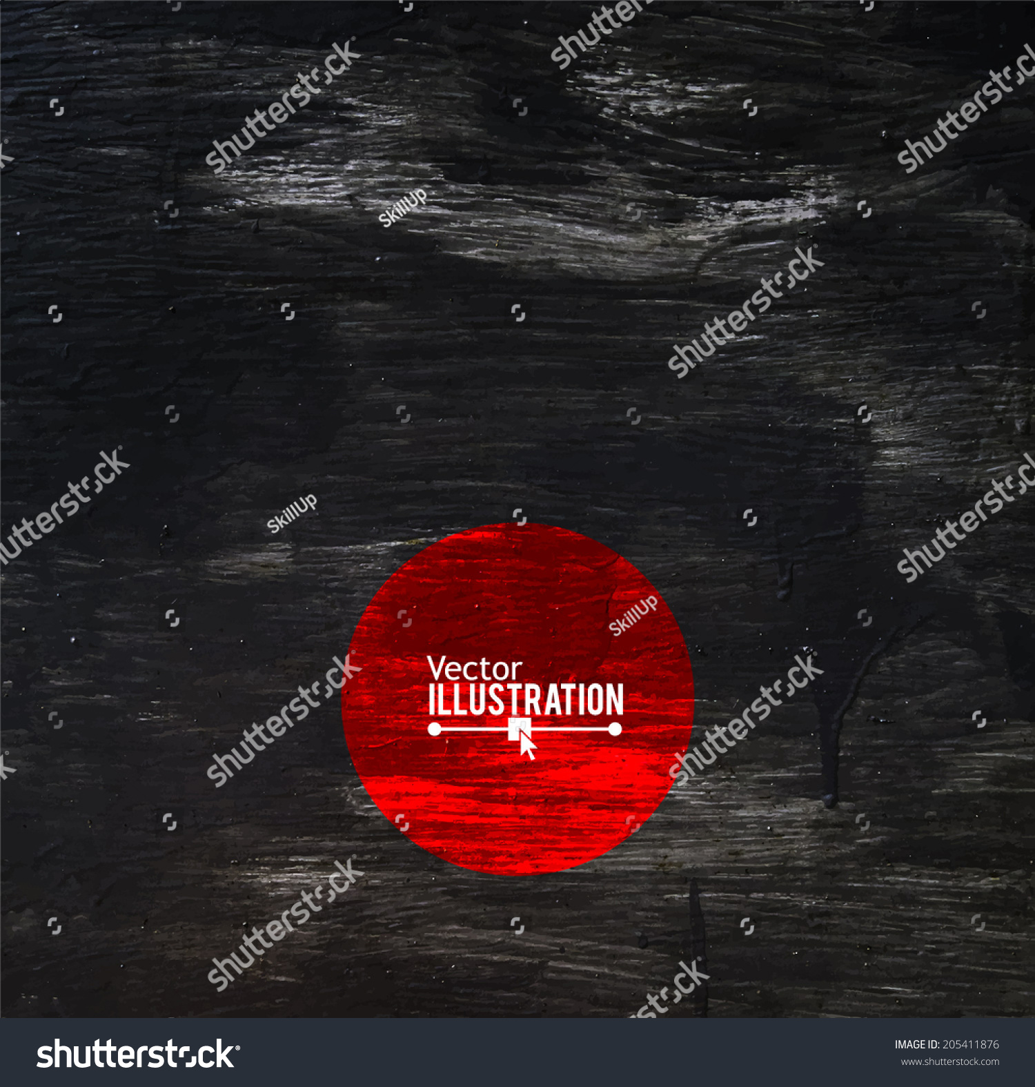 Black Wall Texture Vector Illustration Stock Vector (Royalty Free ...