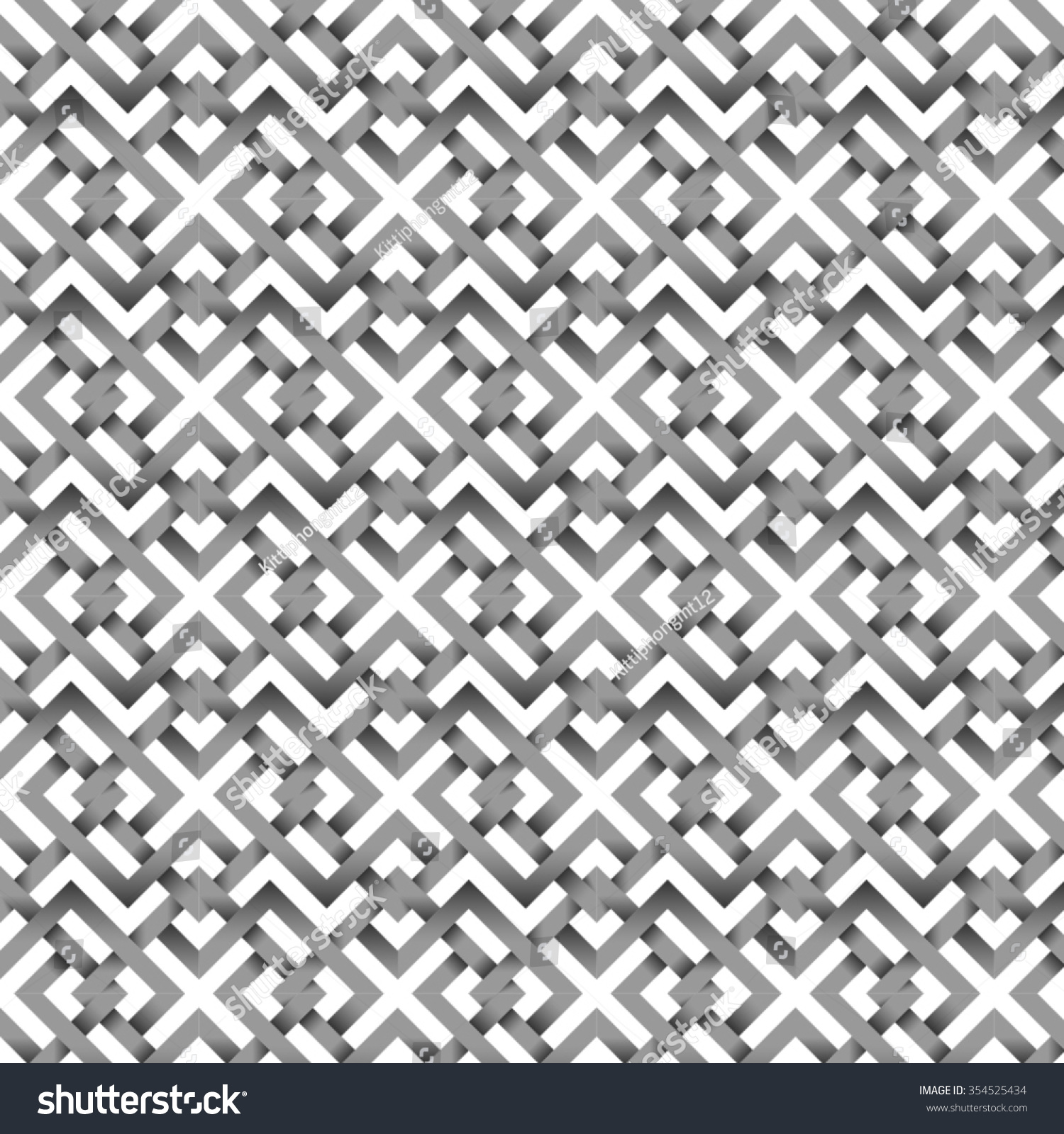 Black Weave Pattern Backgrounds Stock Vector (Royalty Free) 354525434 ...