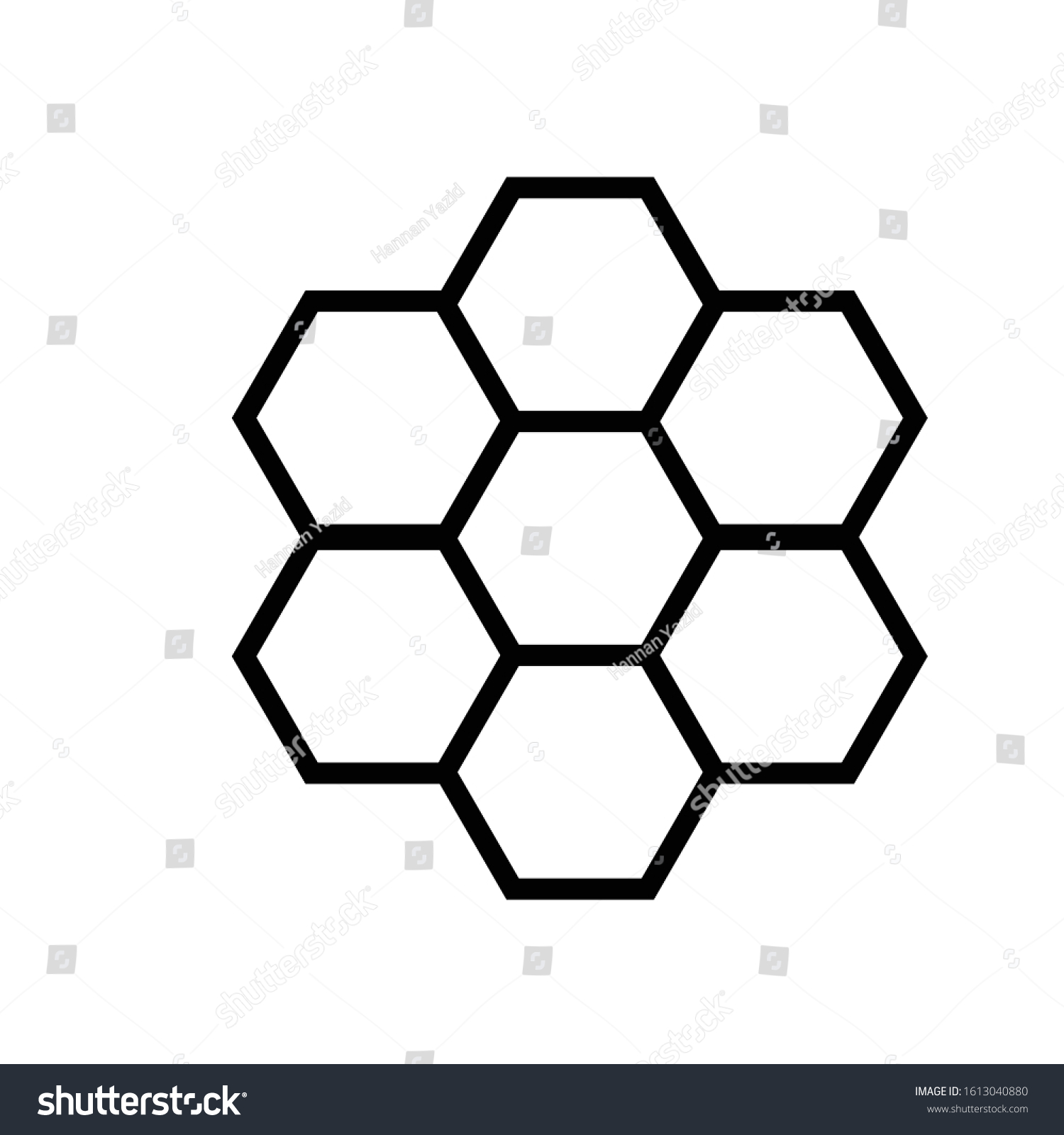 Black White Beehive Icon Vector Stock Vector (Royalty Free) 1613040880 ...