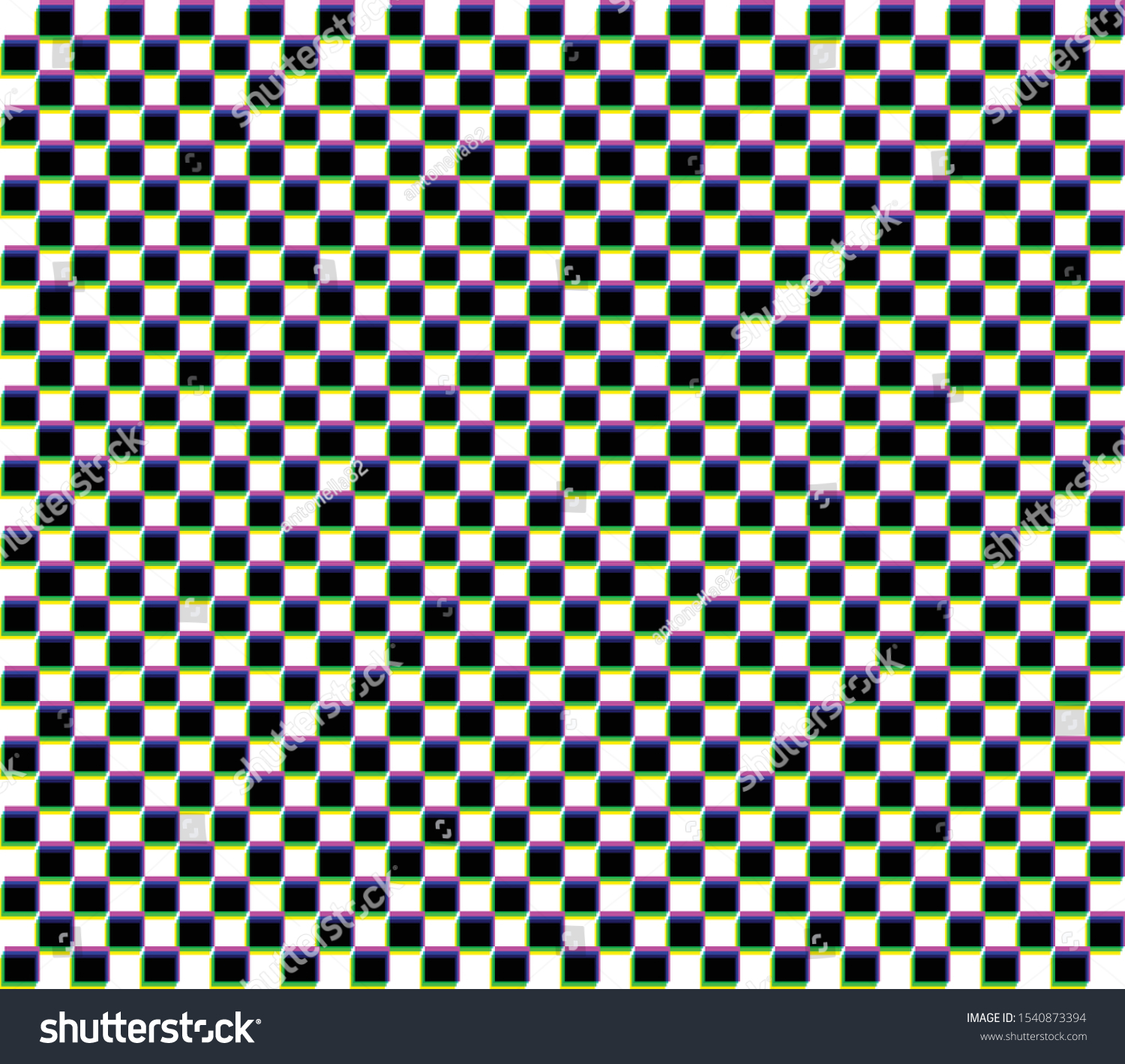 Black White Neon Vector Checkerboard Stock Vector (Royalty Free ...