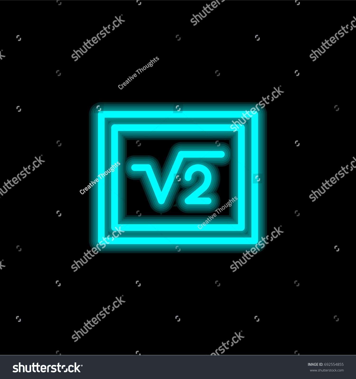 Blackboard Blue Glowing Neon Ui Ux Stock Vector (Royalty Free ... Blackboard Blue Glowing Neon Ui Ux Stock Vector (Royalty Free ...