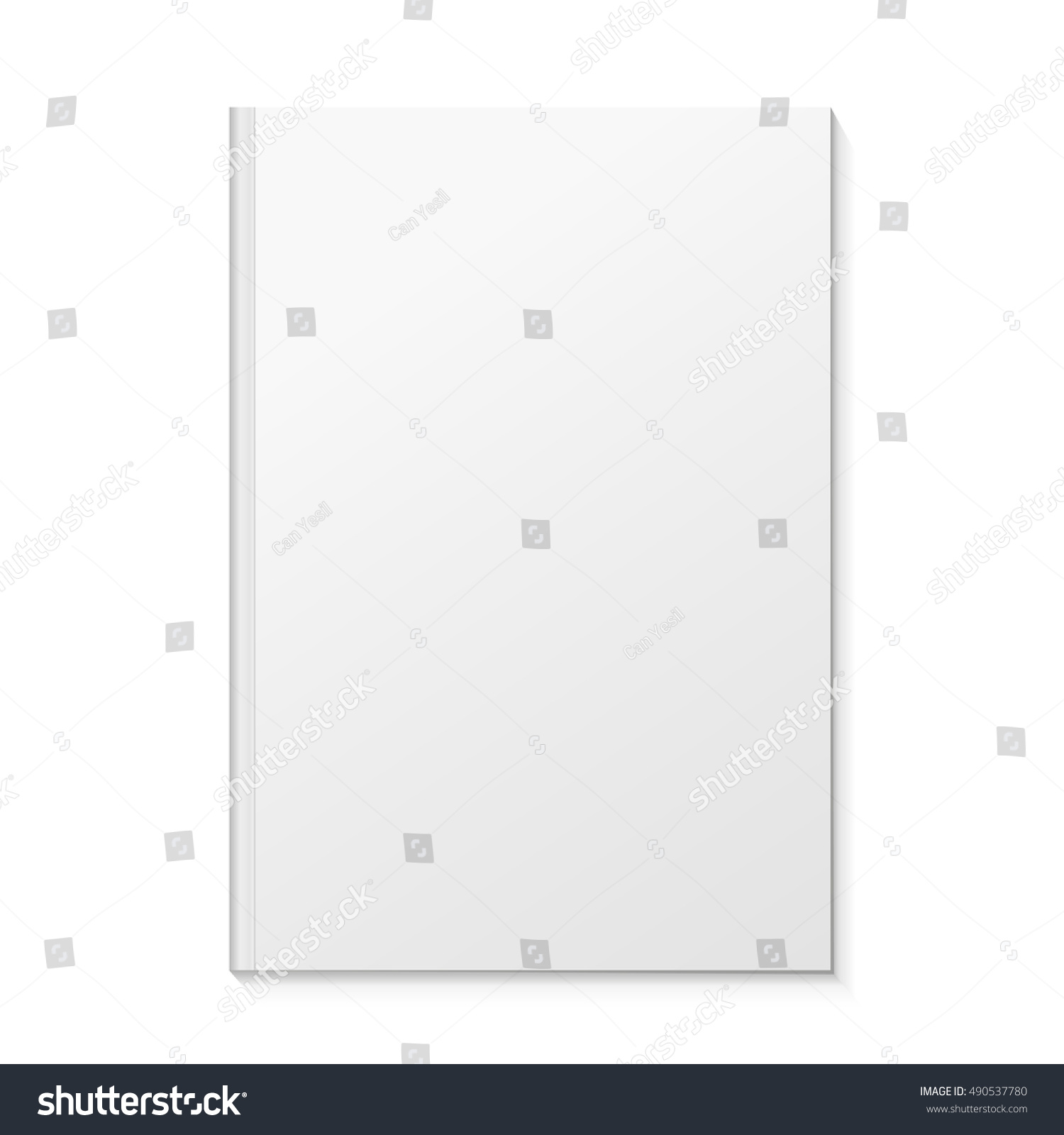 Blank Book Cover Vector Illustration: เวกเตอร์สต็อก (ปลอดค่าลิขสิทธิ์ ...