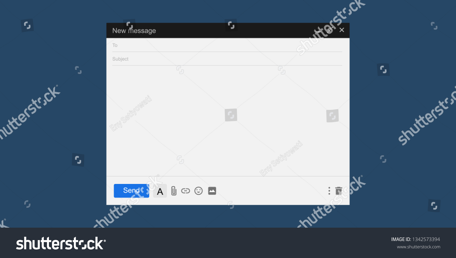 78 Gmail mockup Images, Stock Photos & Vectors | Shutterstock