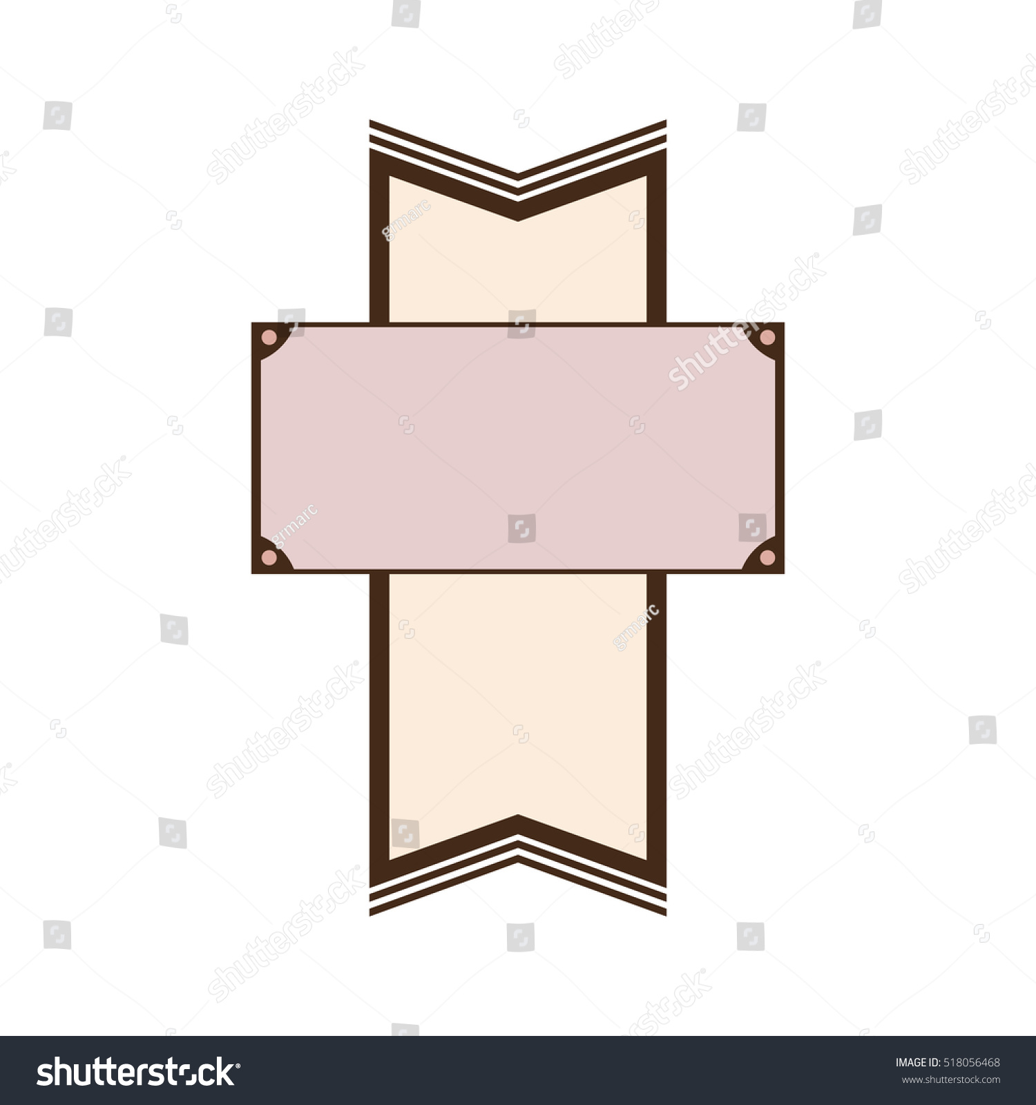 Blank Emblem Image Icon Stock Vector (Royalty Free) 518056468 ...