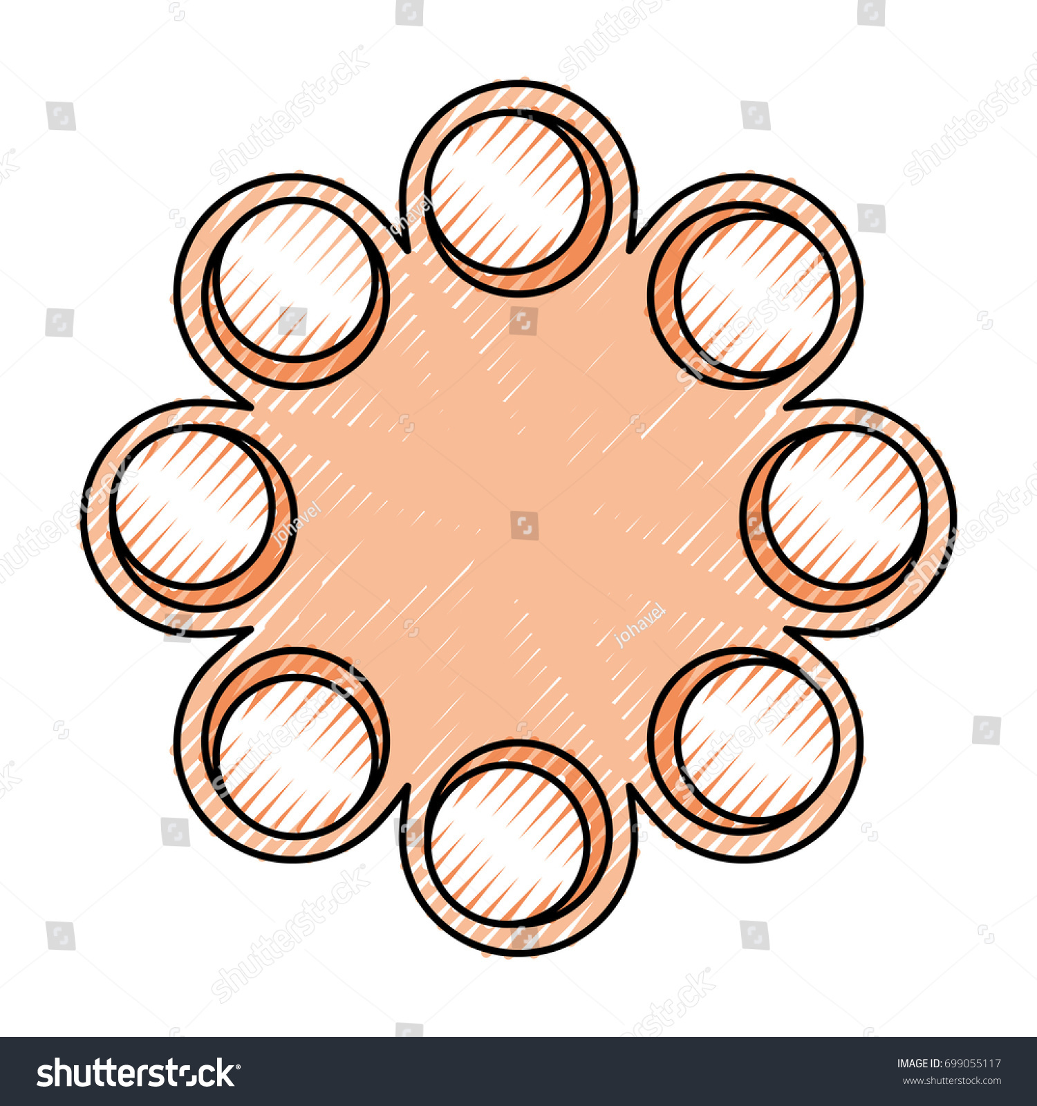Blank Infographic Layout Stock Vector (Royalty Free) 699055117 ...