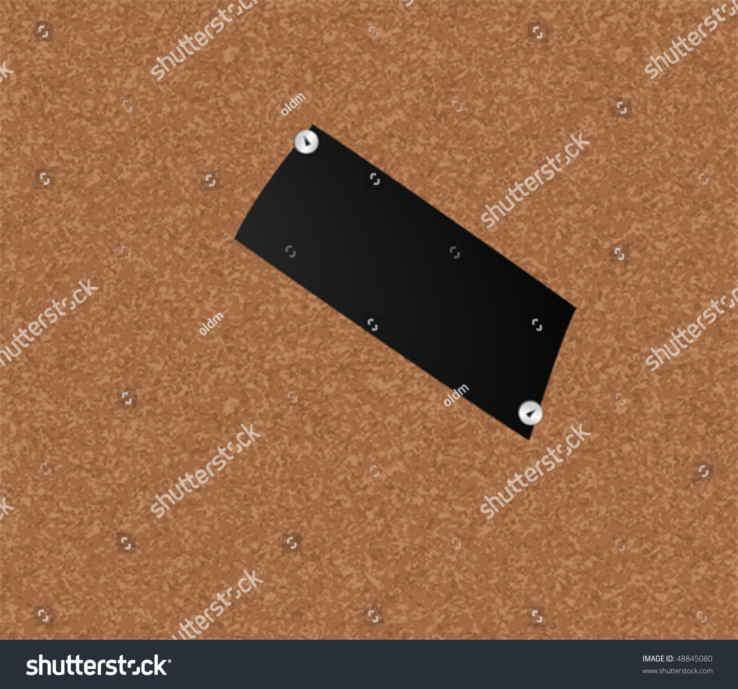 Blank Notice Concept Stock Vector (Royalty Free) 48845080 | Shutterstock
