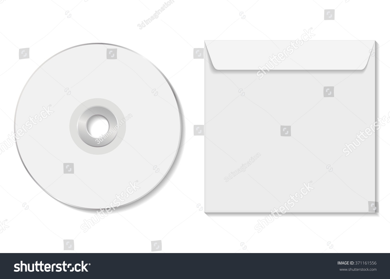 Blank White Compact Disk Cover Mock Stock Vector (Royalty Free ... Blank White Compact Disk Cover Mock Stock Vector (Royalty Free ...