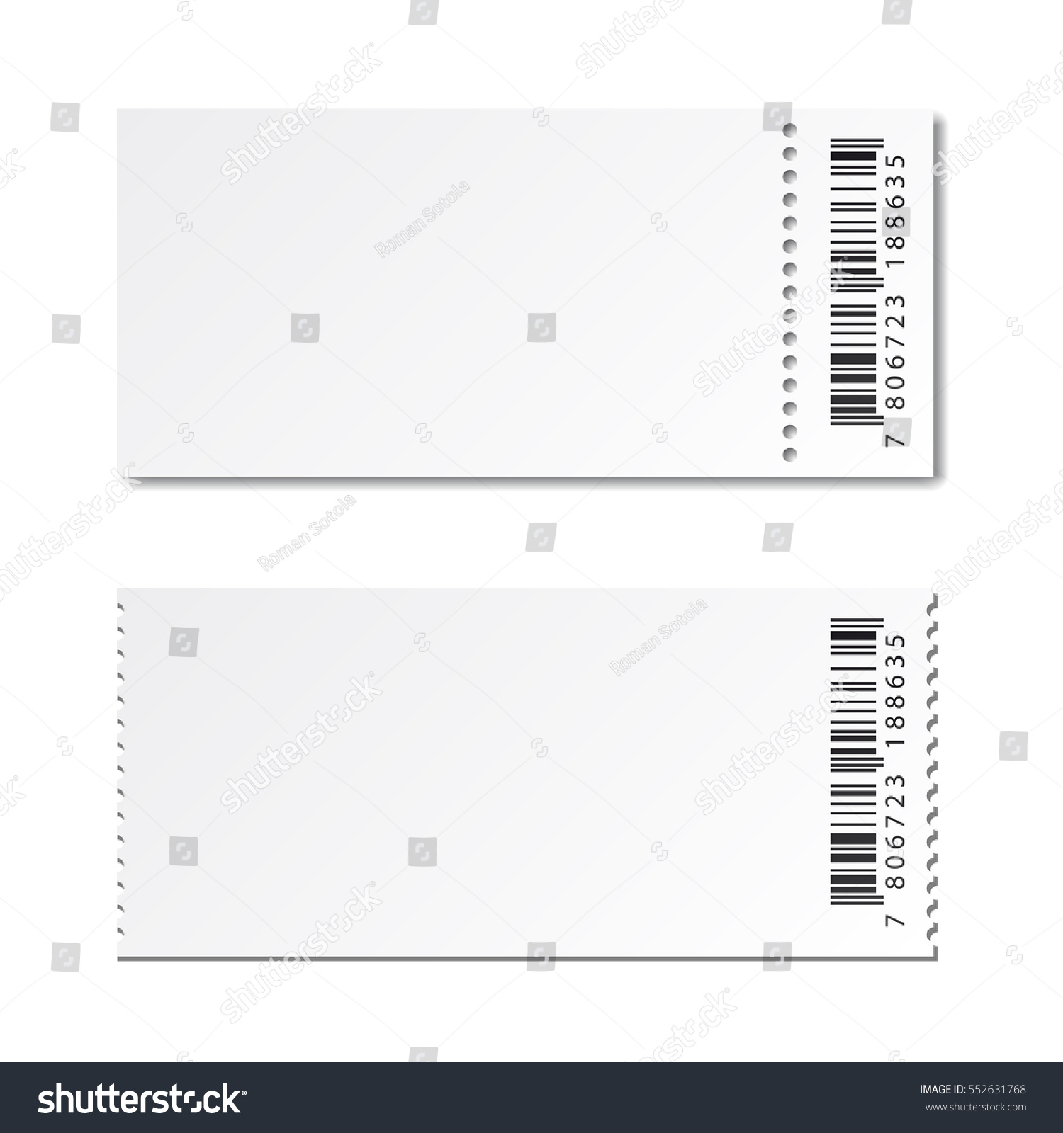 billet blanc image vectorielle : image vectorielle de stock (libre de ...