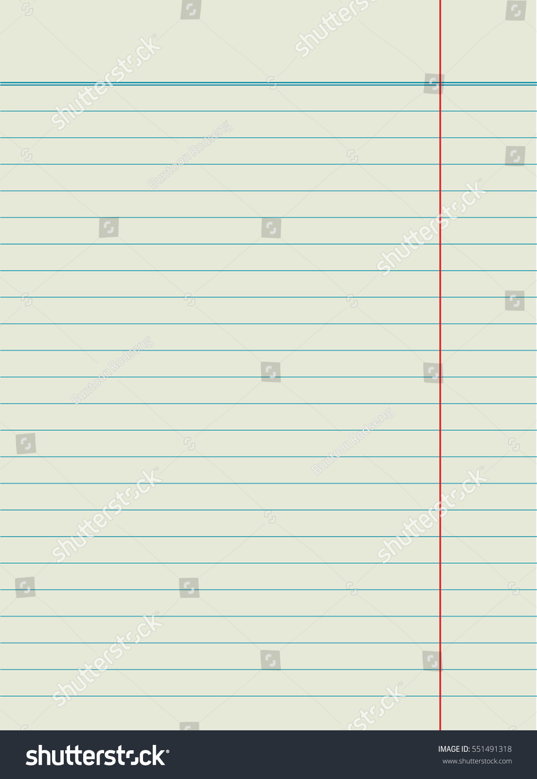 Blank White Worksheet Exercise Book Squared Stock Vector (Royalty Free ...