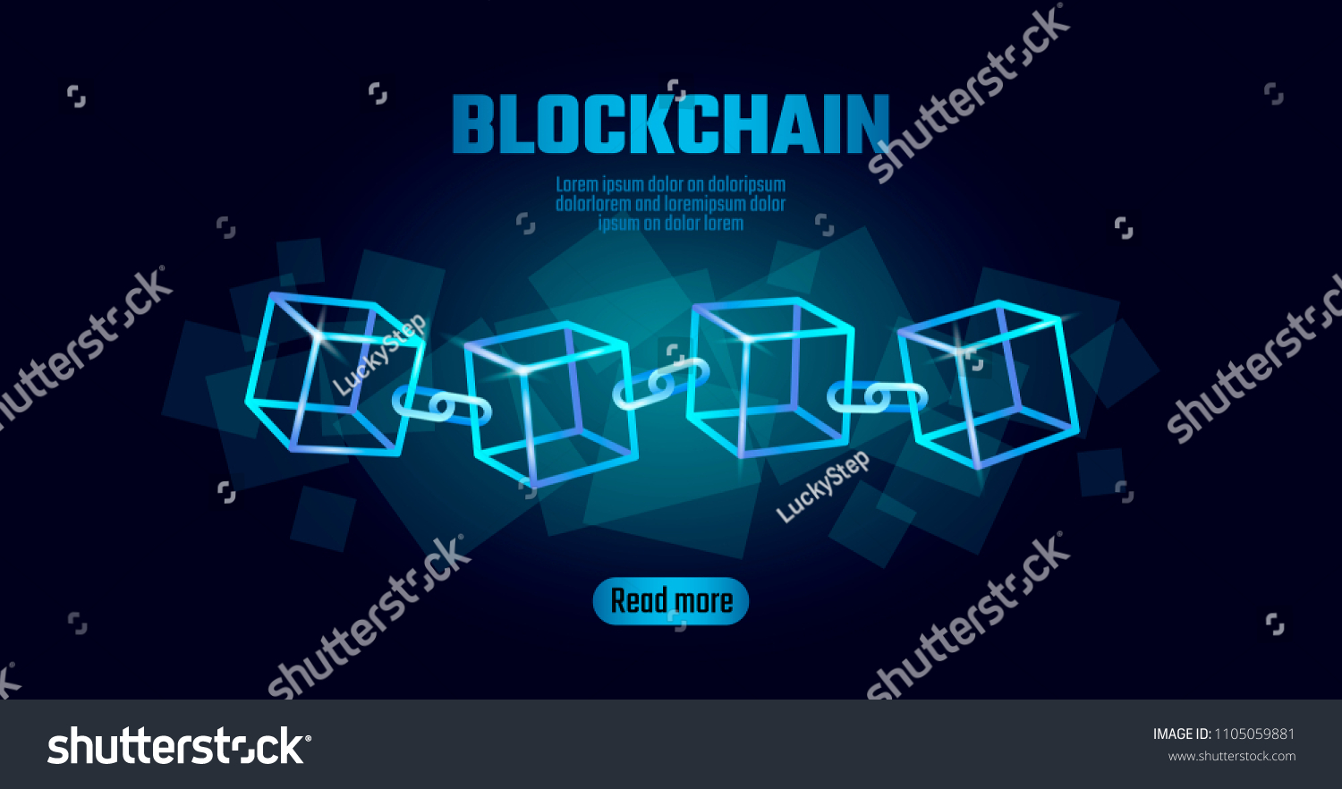 Blockchain Cube Chain Symbol On Square Stock Vector (Royalty Free ... Blockchain Cube Chain Symbol On Square Stock Vector (Royalty Free ...