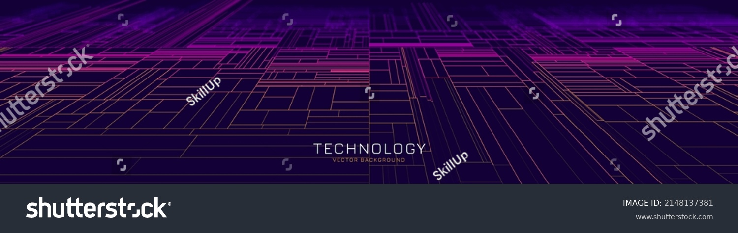 Blockchain Technology Background Abstract Colorful Technology Stock ...
