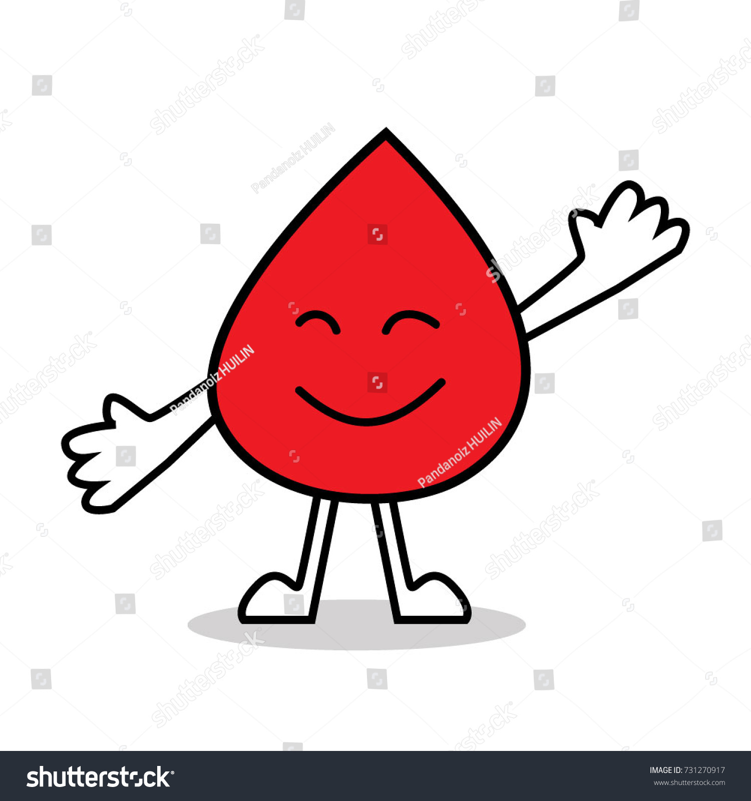 Blood Donation Cartoon Vector Stock Vector (Royalty Free) 731270917 ...