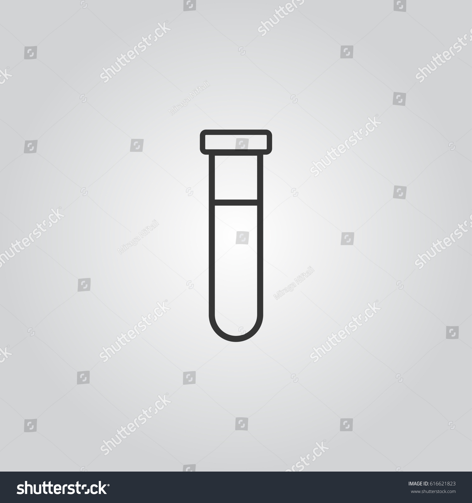 Blood Sample Icon Stock Vector (Royalty Free) 616621823
