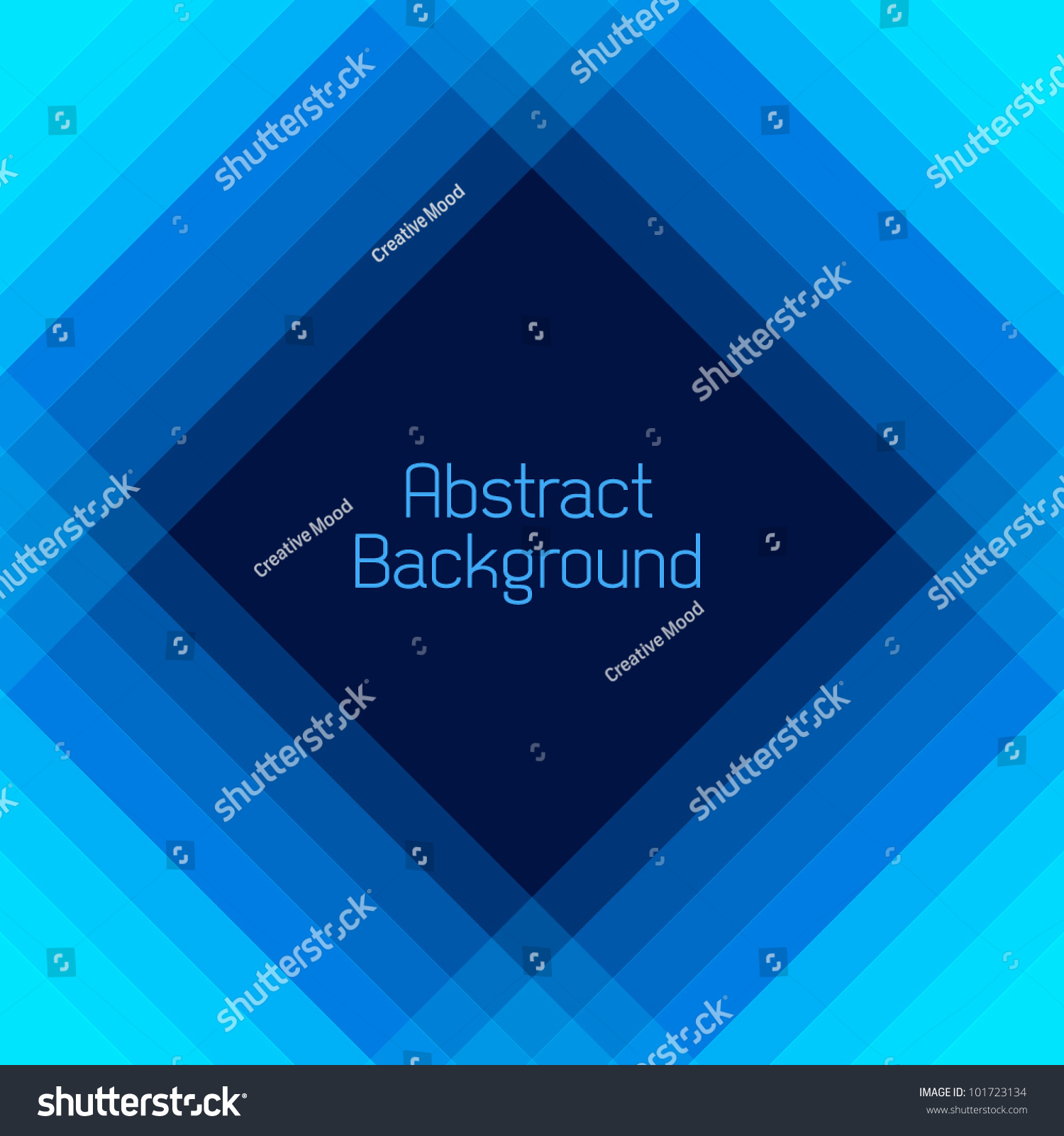 Blue Abstract Background Stock Vector (Royalty Free) 101723134 ...