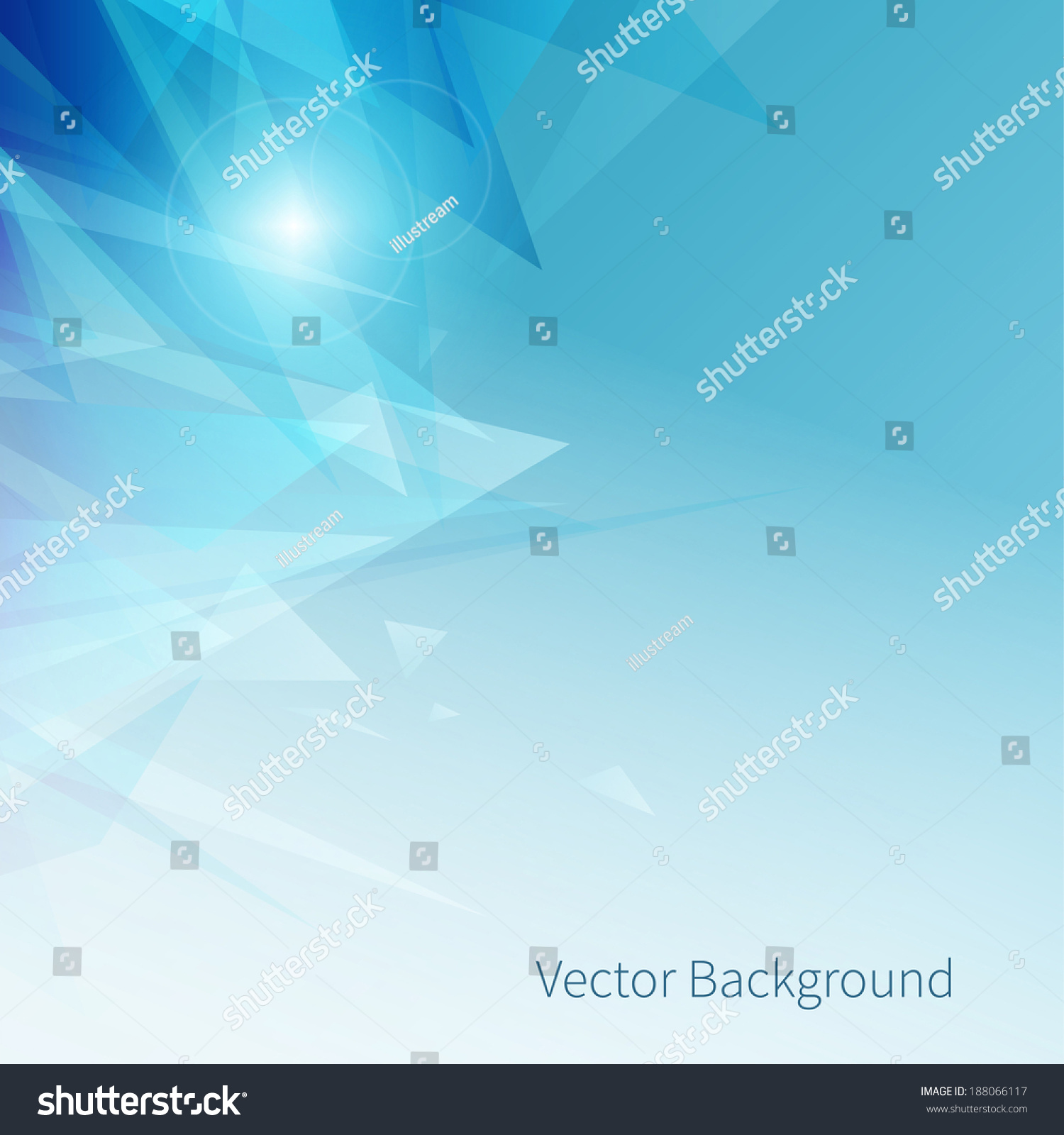 Blue Abstract Background Eps Vector Template Stock Vector (Royalty Free ...