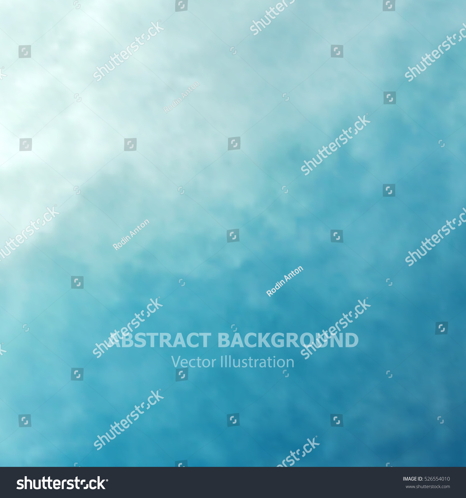 Blue Abstract Background Vector Sky Texture Stock Vector (Royalty Free ...