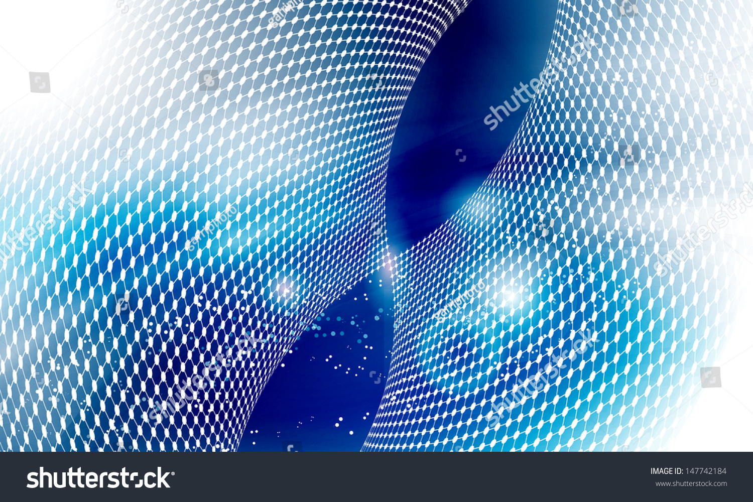 Blue Abstract Background Two Grid Stock Vector (Royalty Free) 147742184 ...