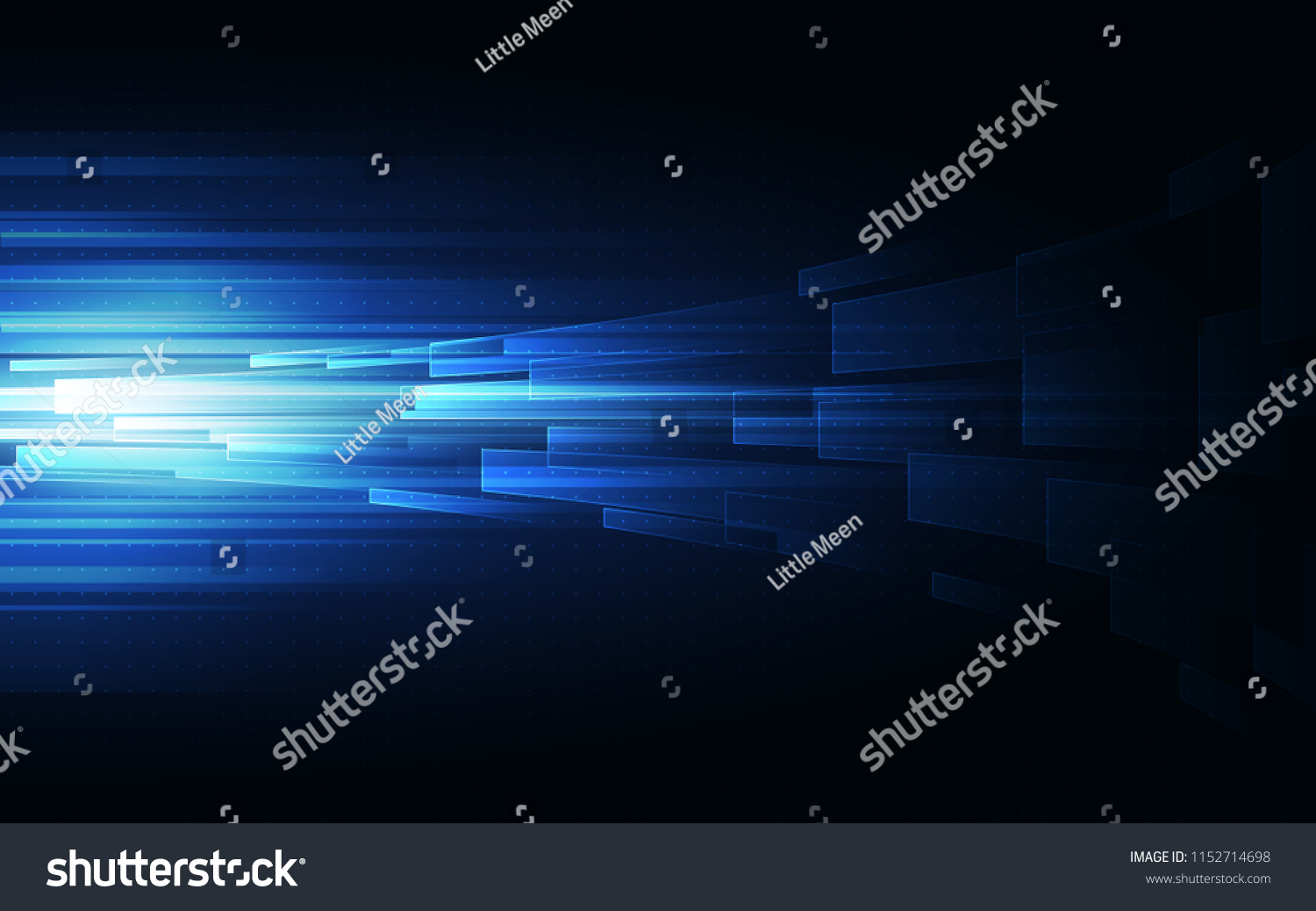 Blue Abstract Technology Background Digital Concept 스톡 벡터(로열티 프리 ...