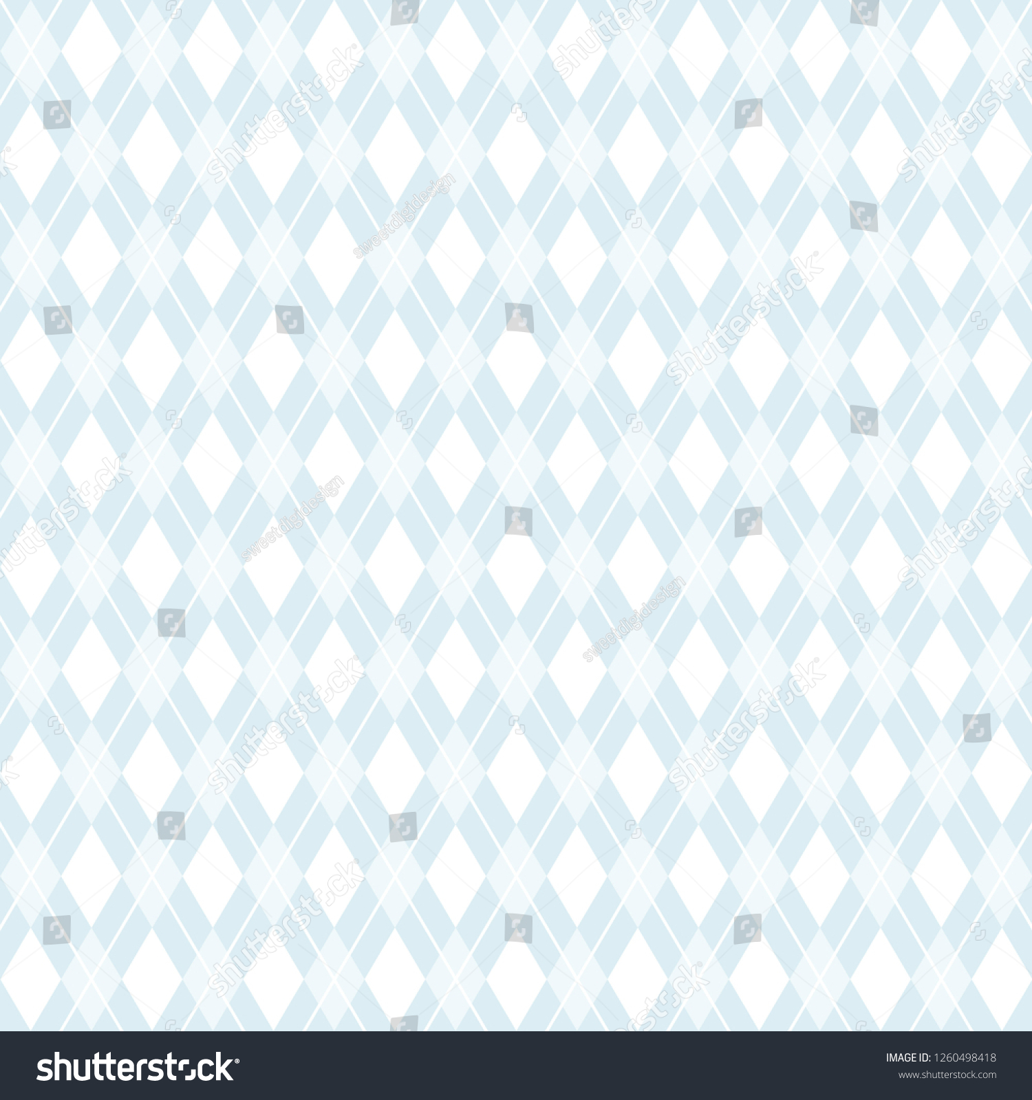 Blue White Argyle Pattern Argyle Background Stock Vector (Royalty Free ...