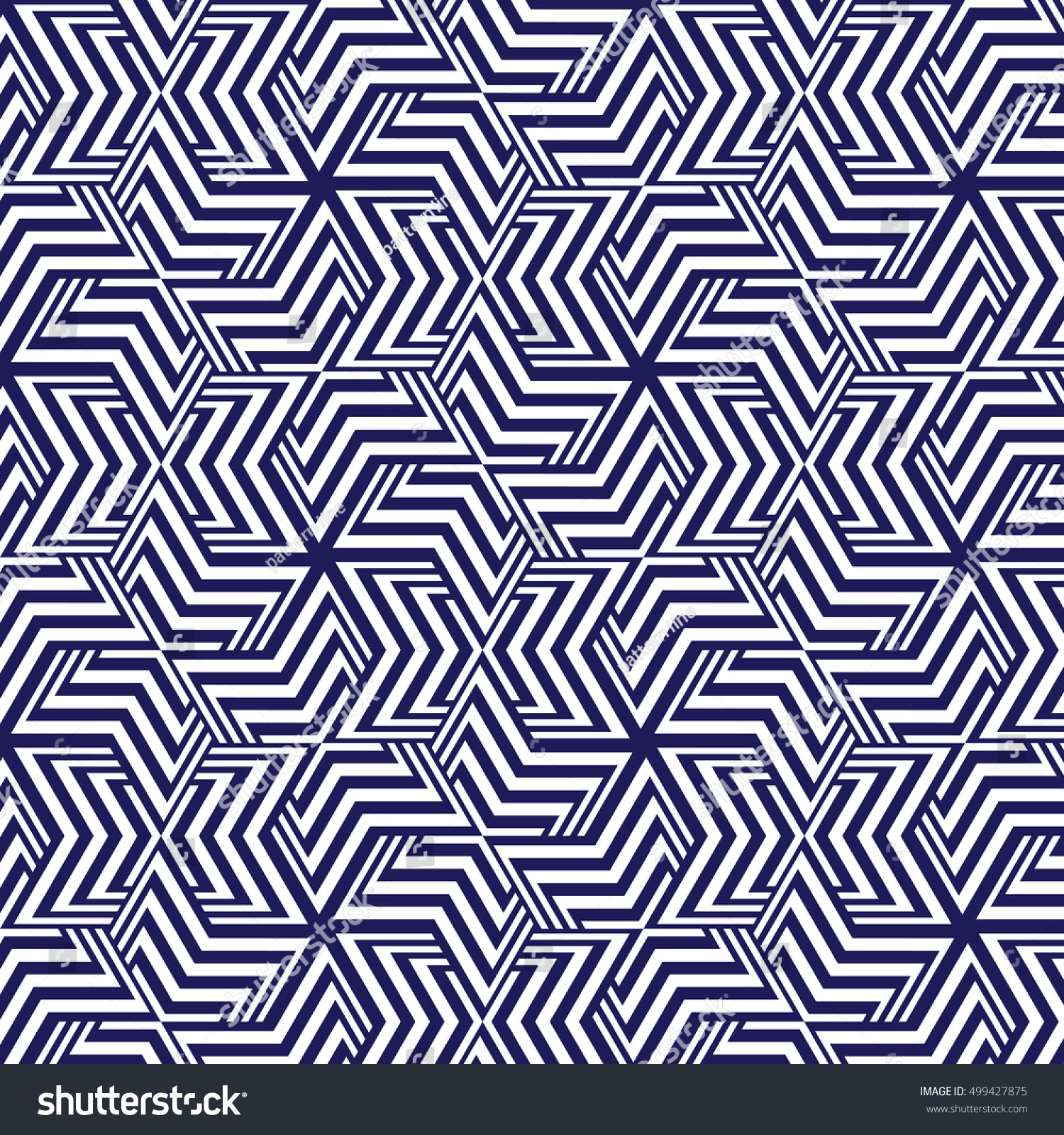 Blue White Geometric Pattern Abstract Vector Stock Vector (Royalty Free ...