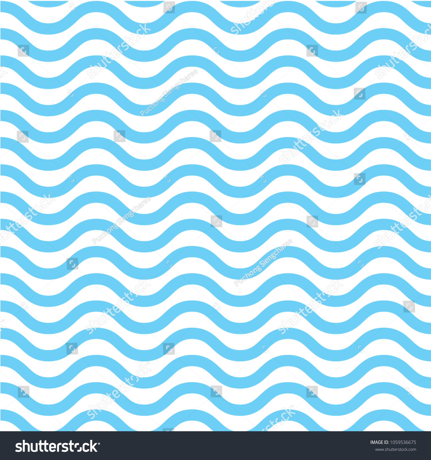 Blue White Wave Background Stock Vector (Royalty Free) 1059536675 ...