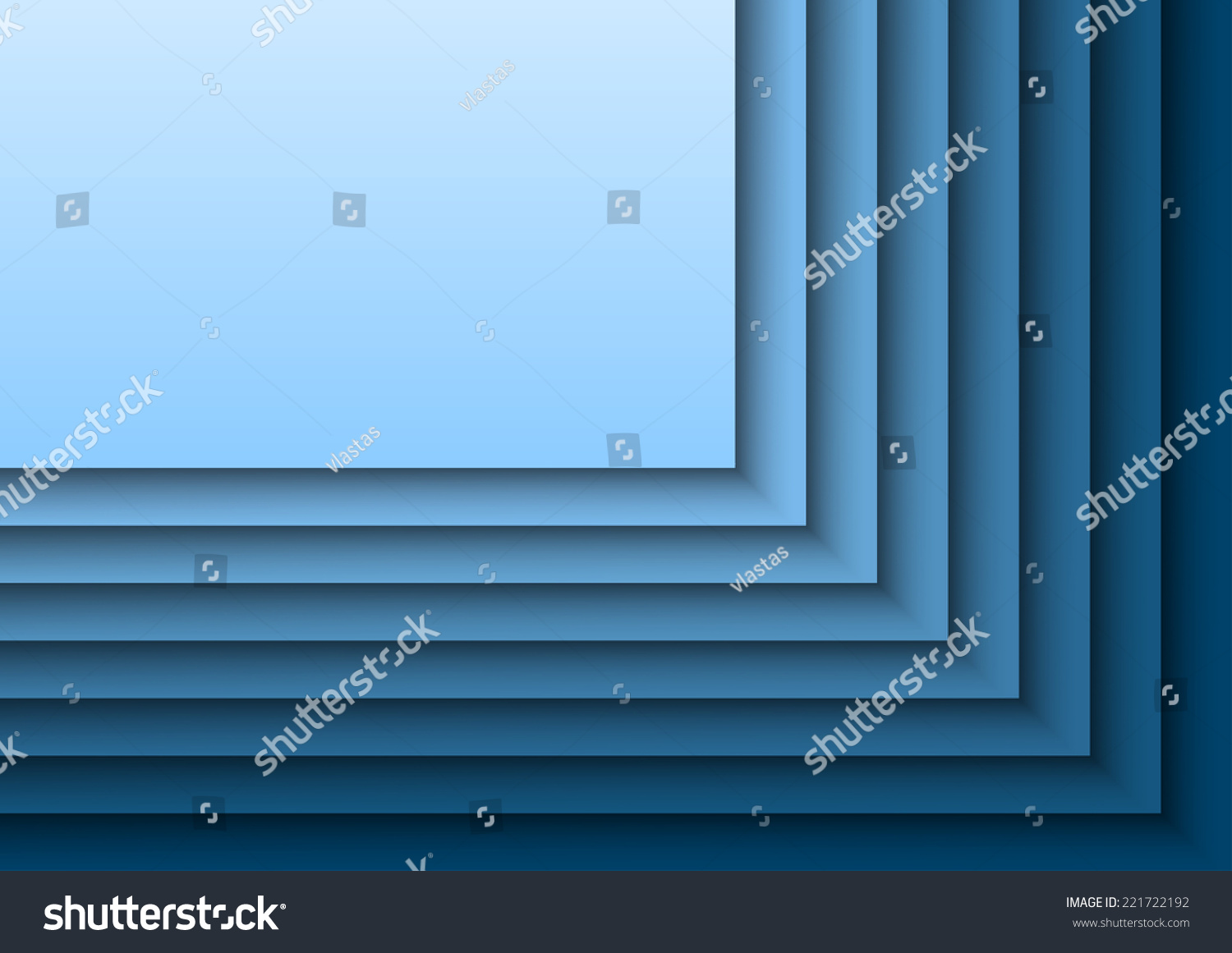 Blue Background Many Layers Vector Design Stock Vector (Royalty Free ...