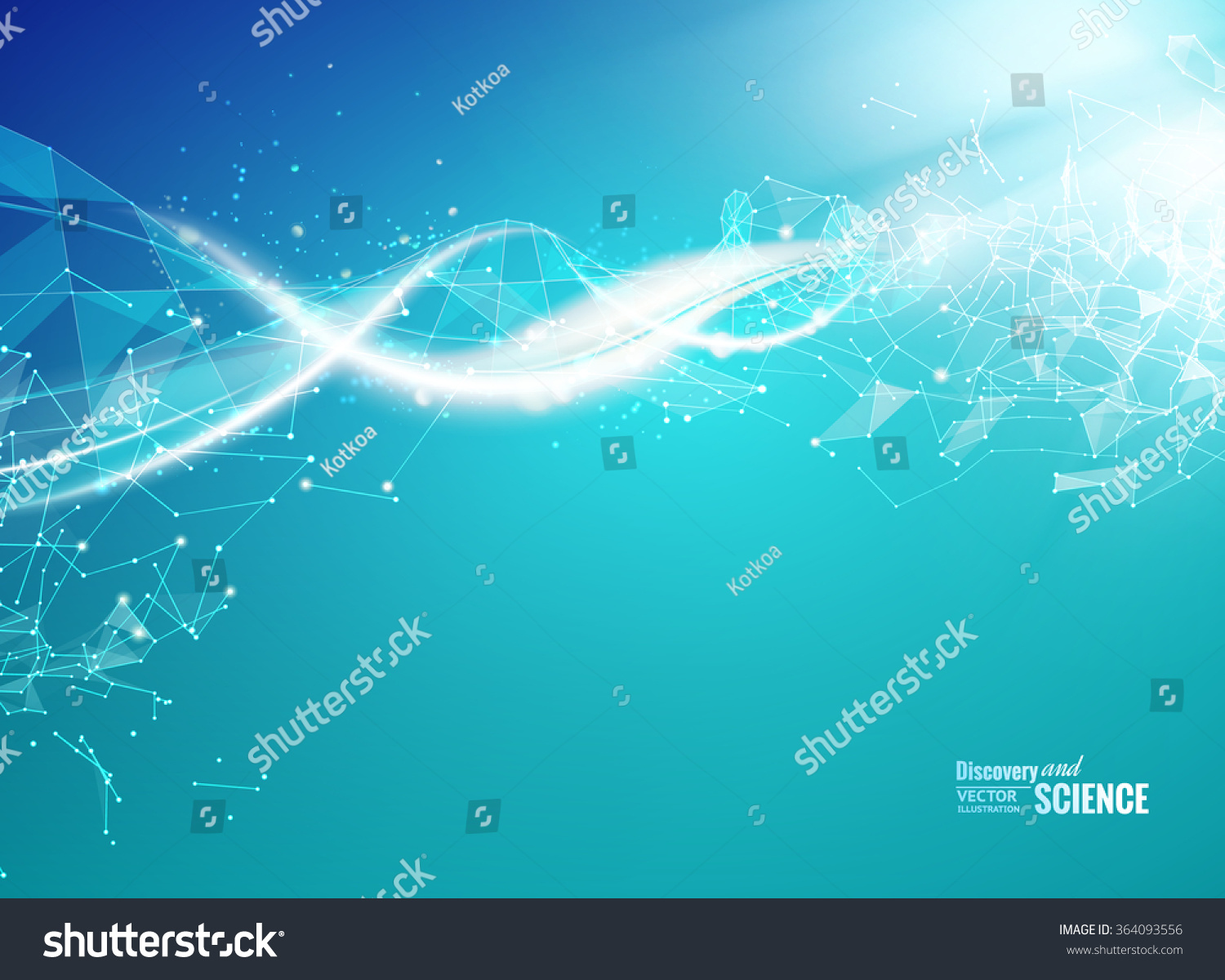 Blue Background Dna Stock Vector (Royalty Free) 364093556 | Shutterstock