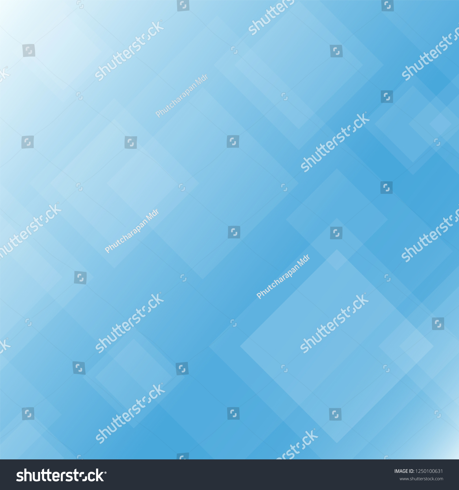 Blue Color Shape Abstract Background Flat Stock Vector (Royalty Free ...