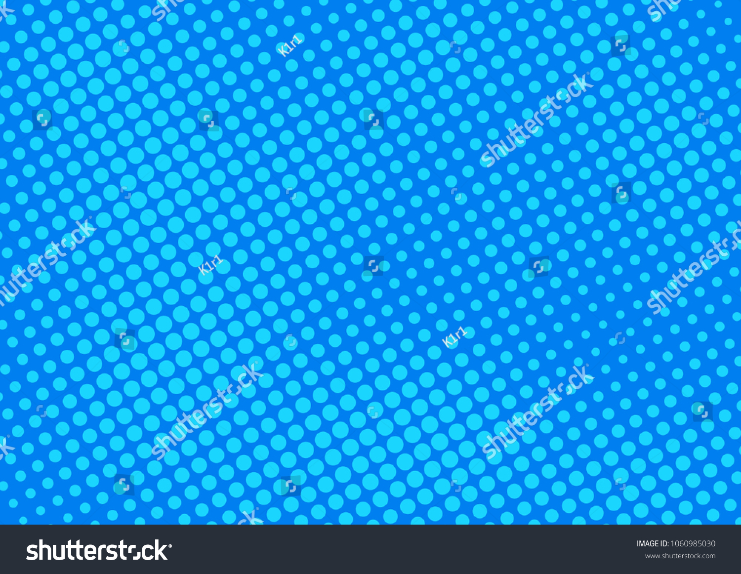Blue Comic Popart Halftone Background Vector Stock Vector (Royalty Free ...