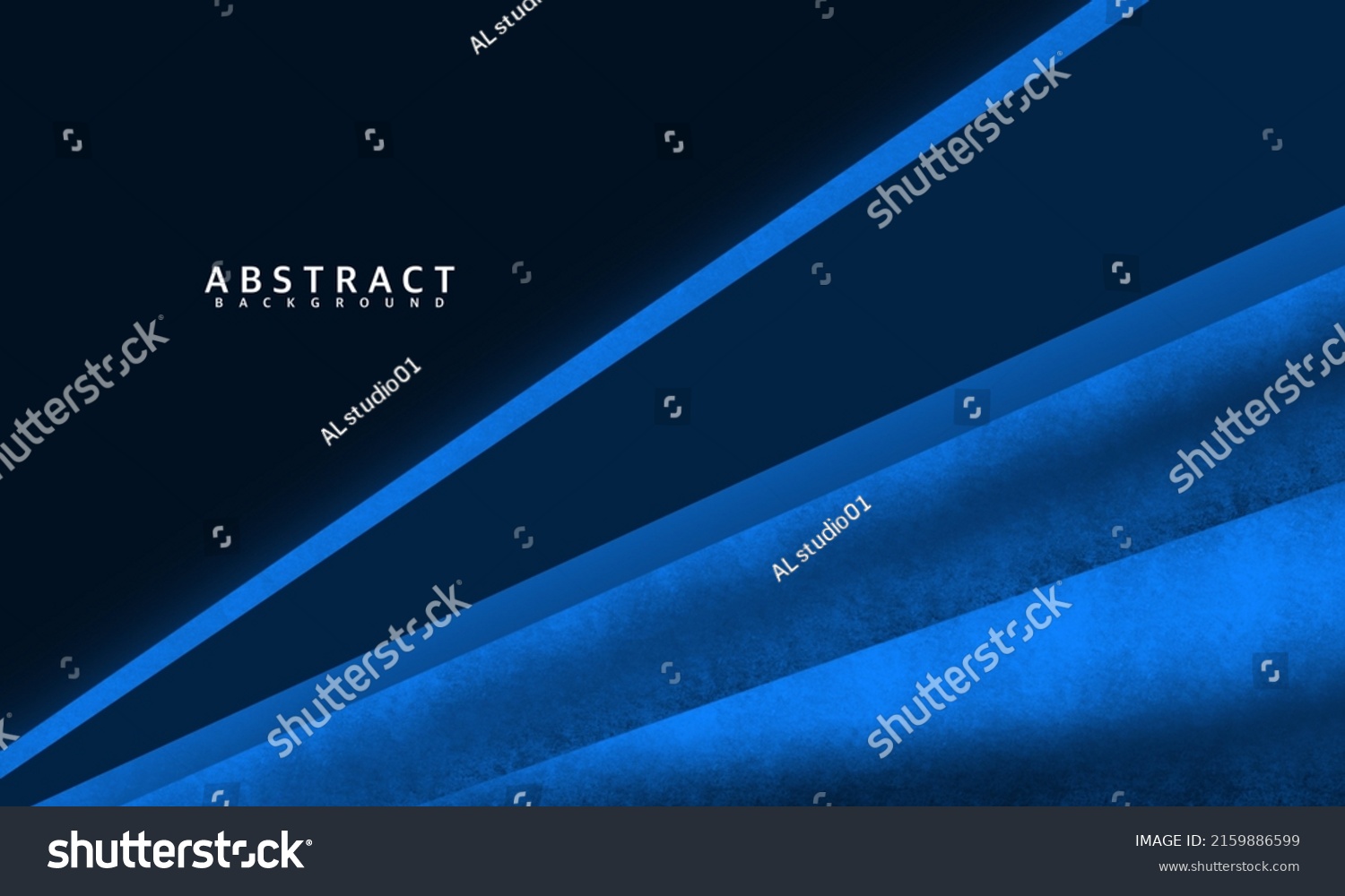 Blue Corner Arrows Overlapping Vector Background Stock Vector (Royalty ...