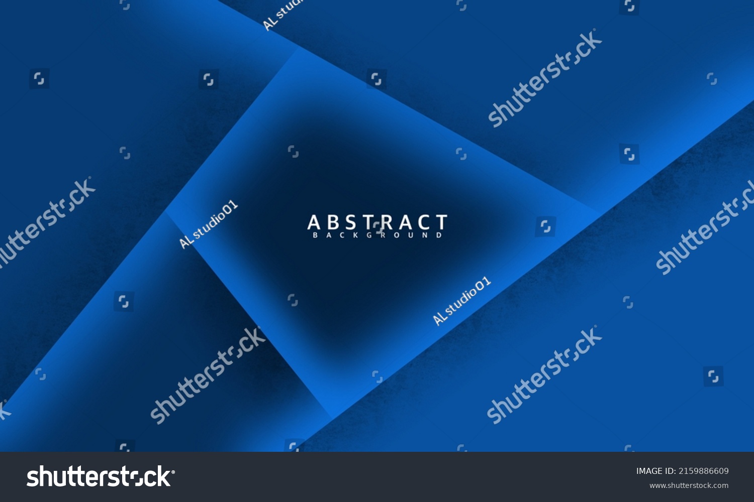 Blue Corner Arrows Overlapping Vector Background Stock Vector (Royalty ...