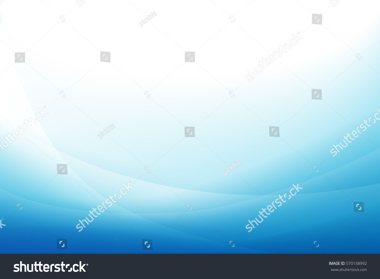 Blue Curve Abstract Background Vector Illustration 스톡 벡터(로열티 프리) 570158992