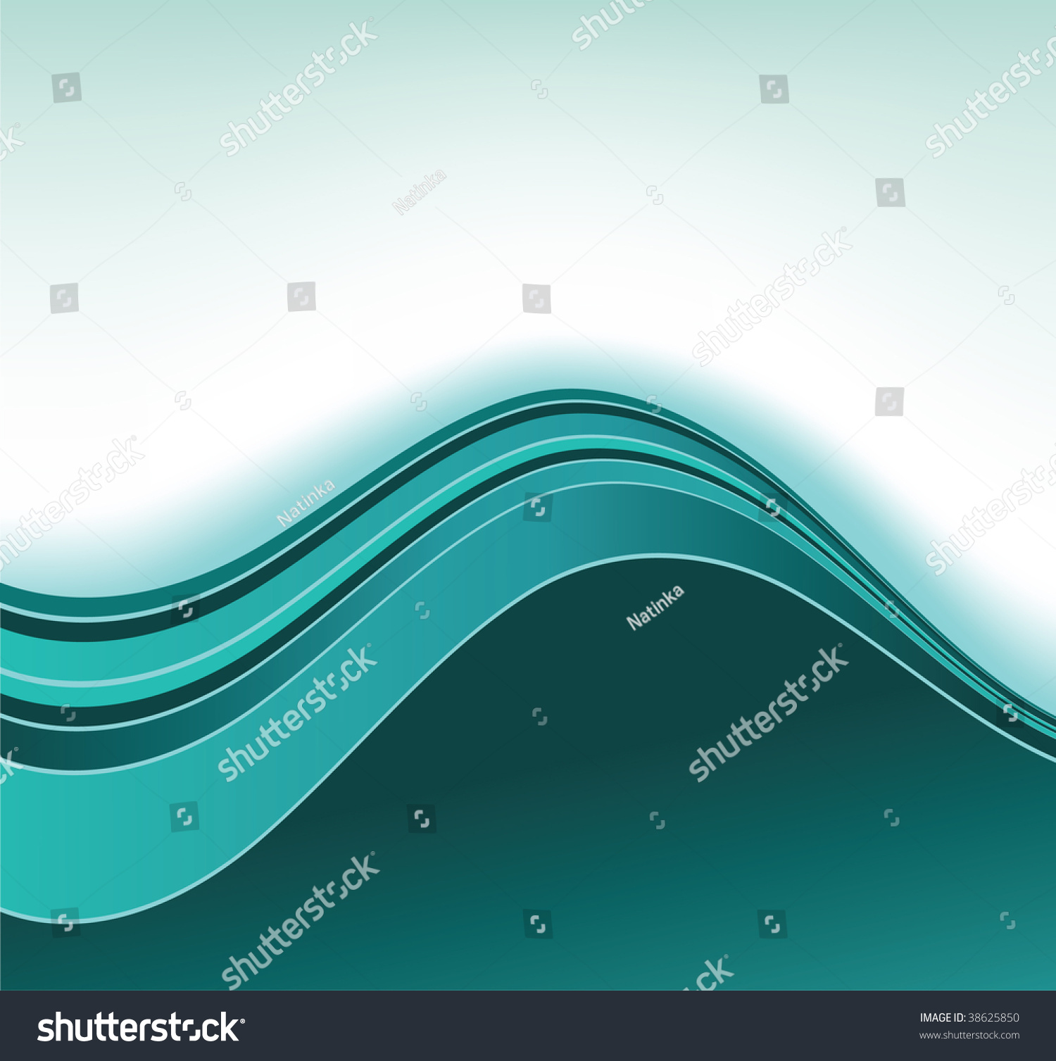 Blue Curve Background Stock Vector (Royalty Free) 38625850 | Shutterstock