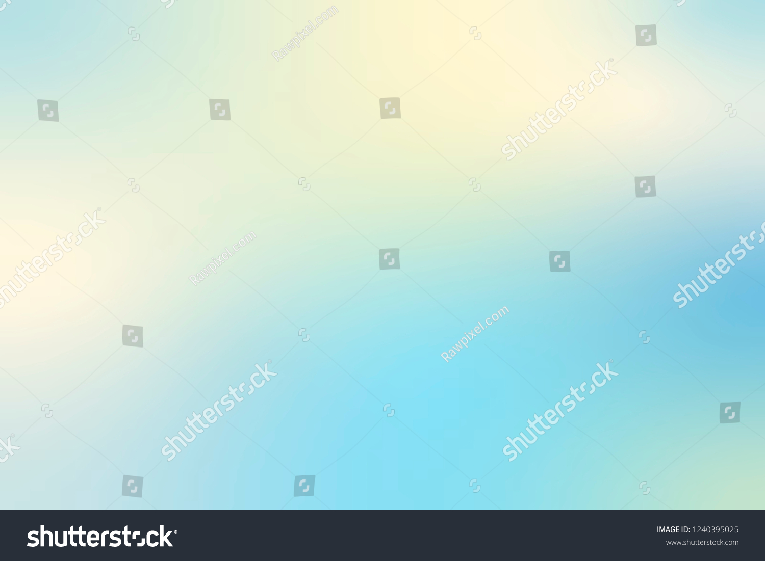 Blue Holographic Gradient Background Design Stock Vector (Royalty Free ...