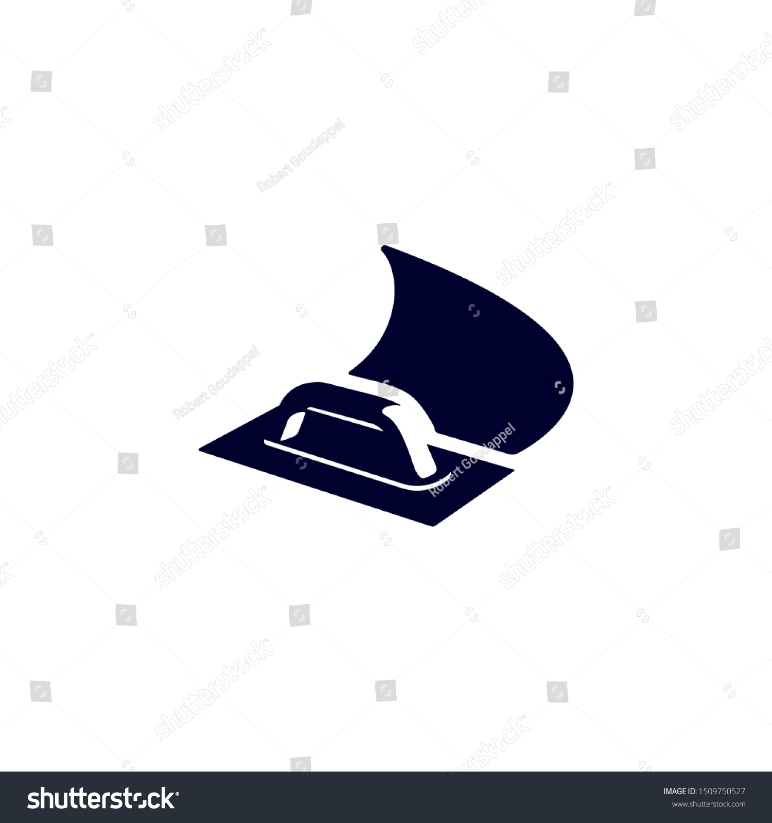 Blue Isolated Vector Grouting Grout Logo: vector de stock (libre de ...