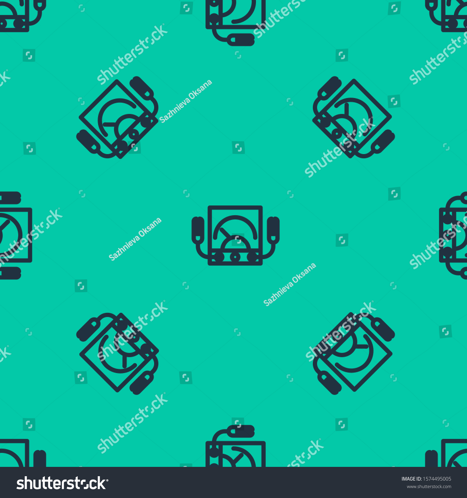 Blue Line Ampere Meter Multimeter Voltmeter Stock Vector (Royalty Free ...