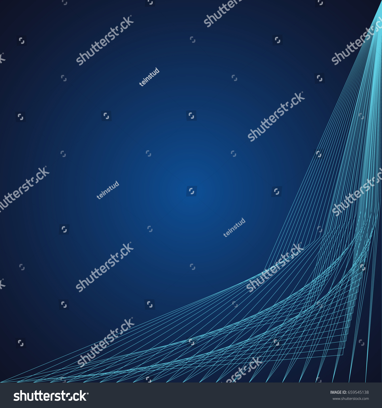 Blue Line Background Stock Vector (Royalty Free) 659545138 | Shutterstock