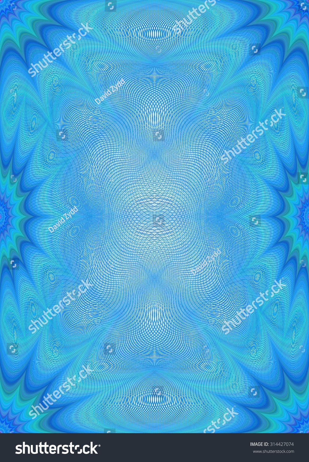 Blue Page Border Design Template Background Stock Vector 314427074 ...