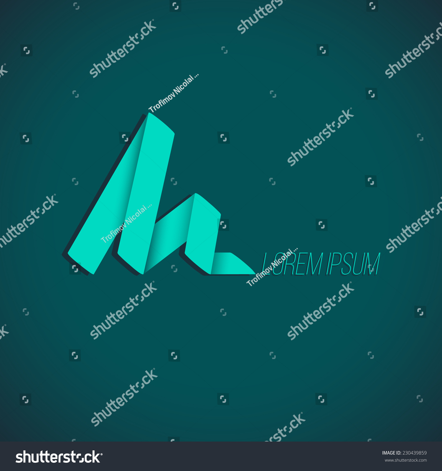 Blue Ribbon Logo Symbol Vector Stock Vector (Royalty Free) 230439859 ...