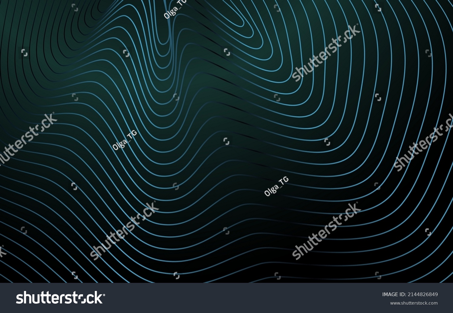 Blue Ripples On Abstract Background Illustration Stock Vector (Royalty ...