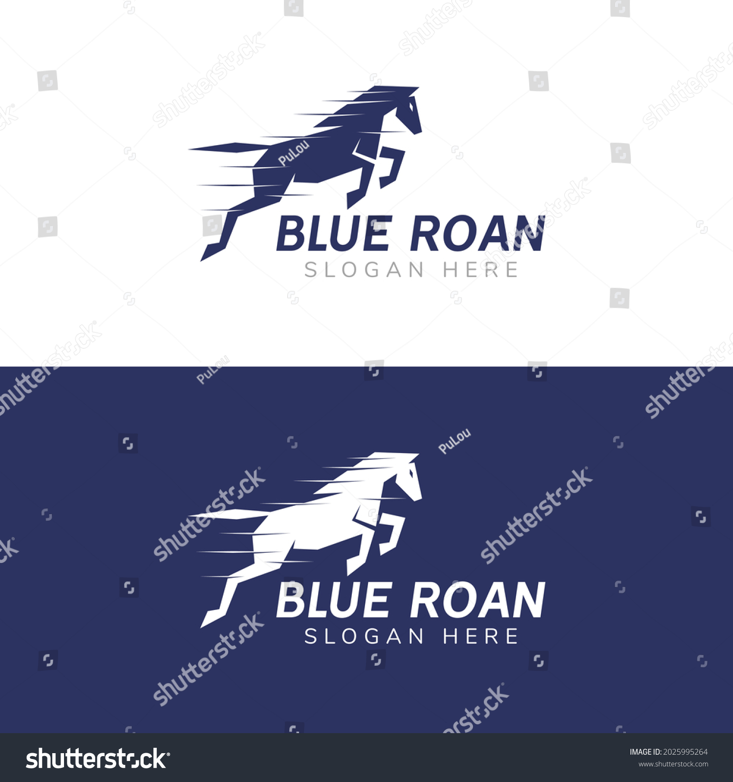 1 Blue roan horse logo Images, Stock Photos & Vectors | Shutterstock