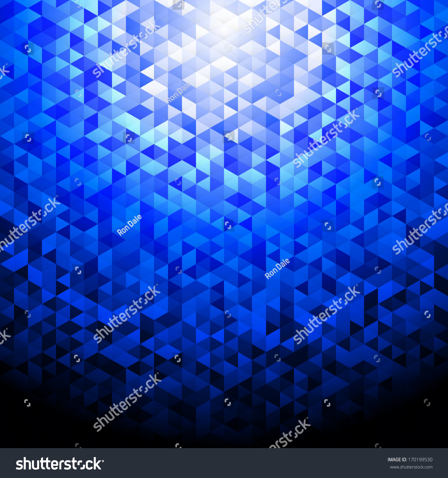 Blue Shimmer Background.Glittering Sequins Mosaic Pattern. Stock Vector ...