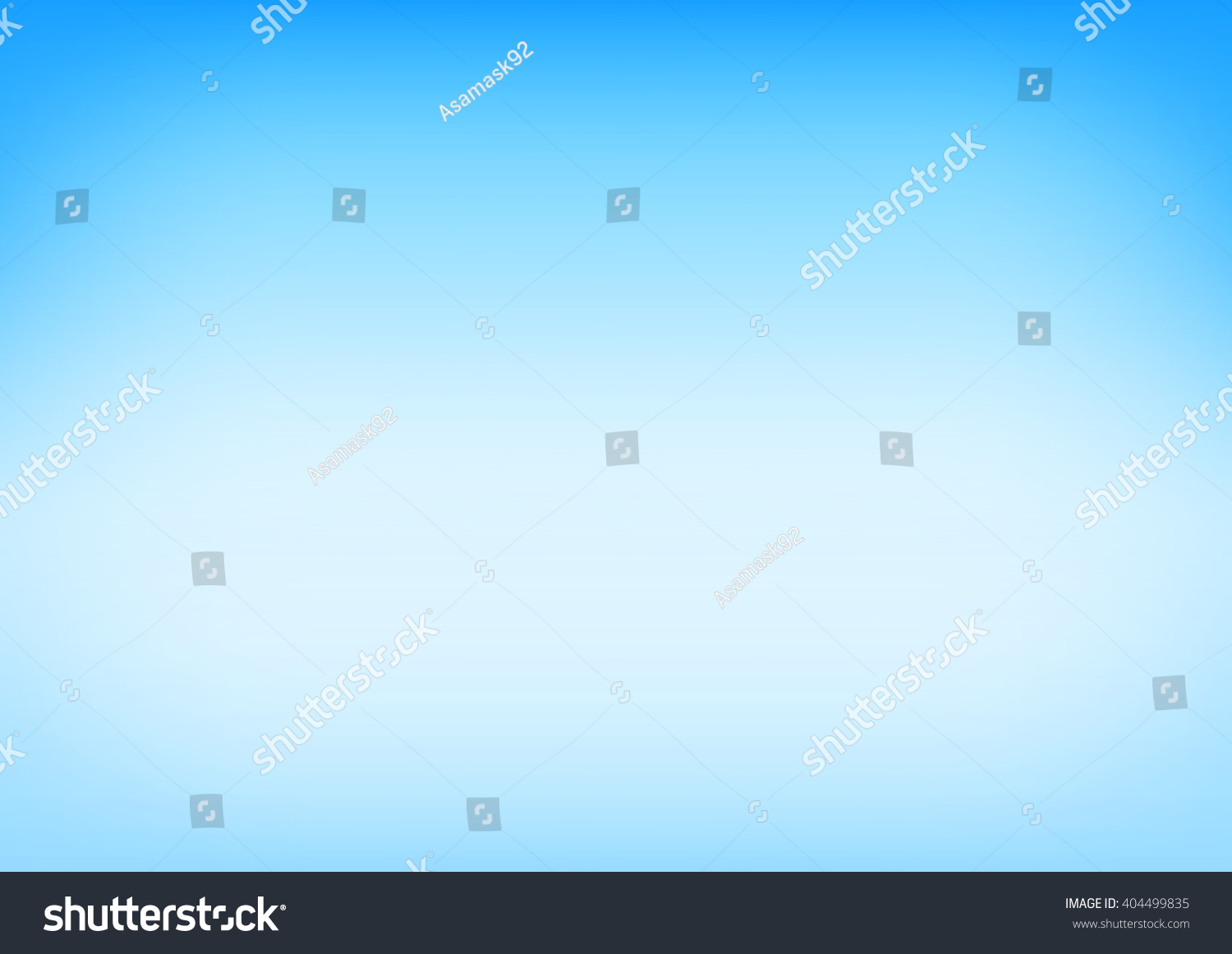 Blue Sky Gradient Background Vector Illustration Stock Vector (Royalty ...